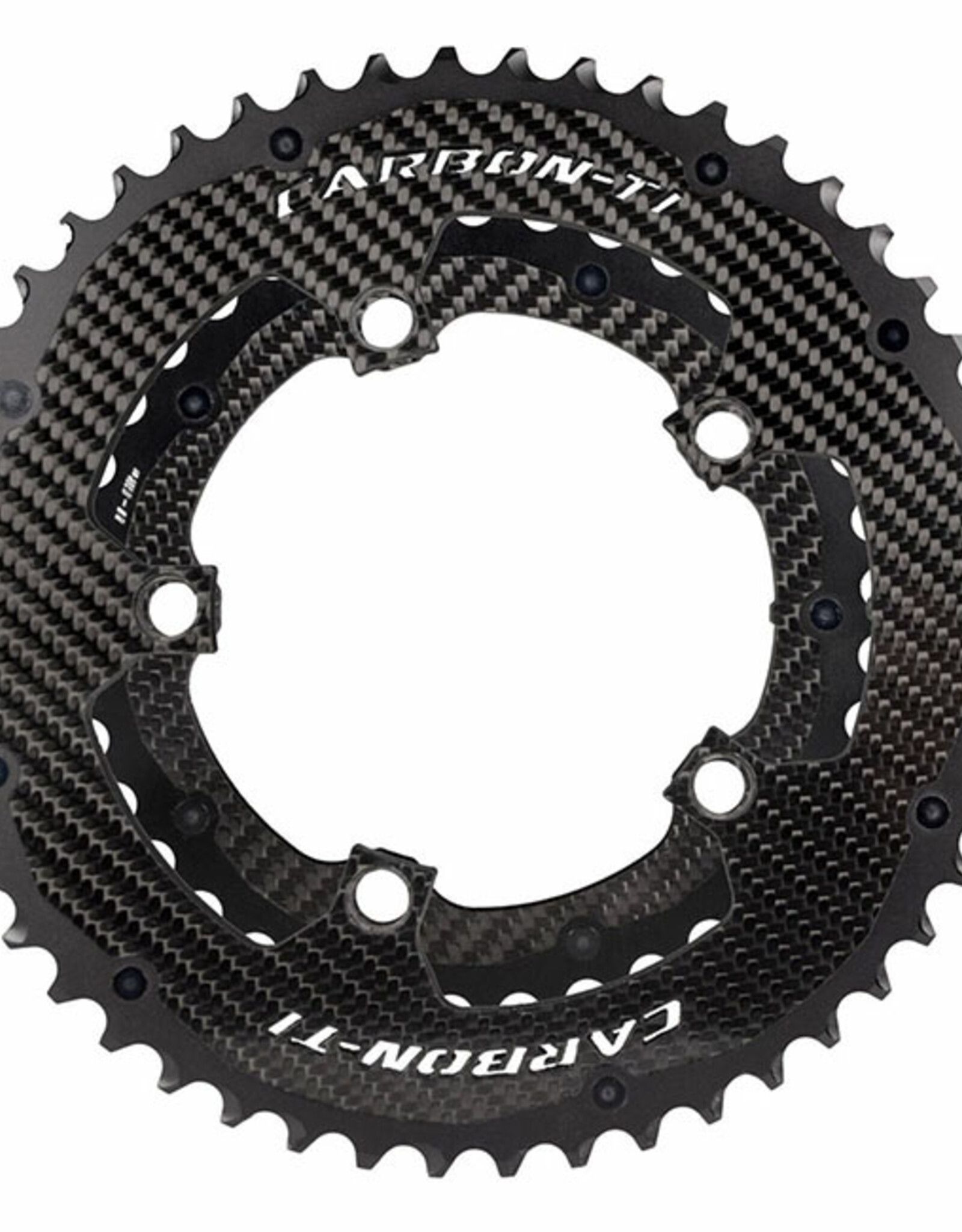 Carbon-Ti X-CarboRing X-AXS 110 BCD Carbon Chainring - Fair Wheel Bikes