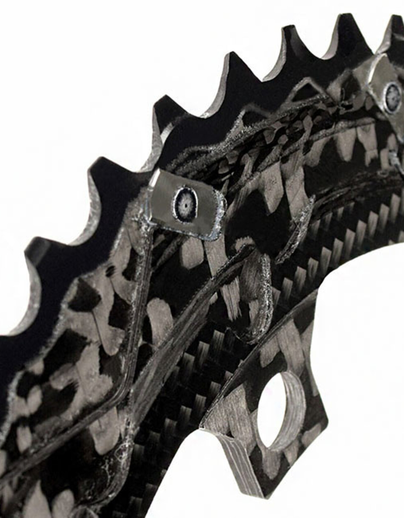 Carbon-Ti X-CarboRing X-AXS 110 BCD Carbon Chainring - Fair Wheel Bikes