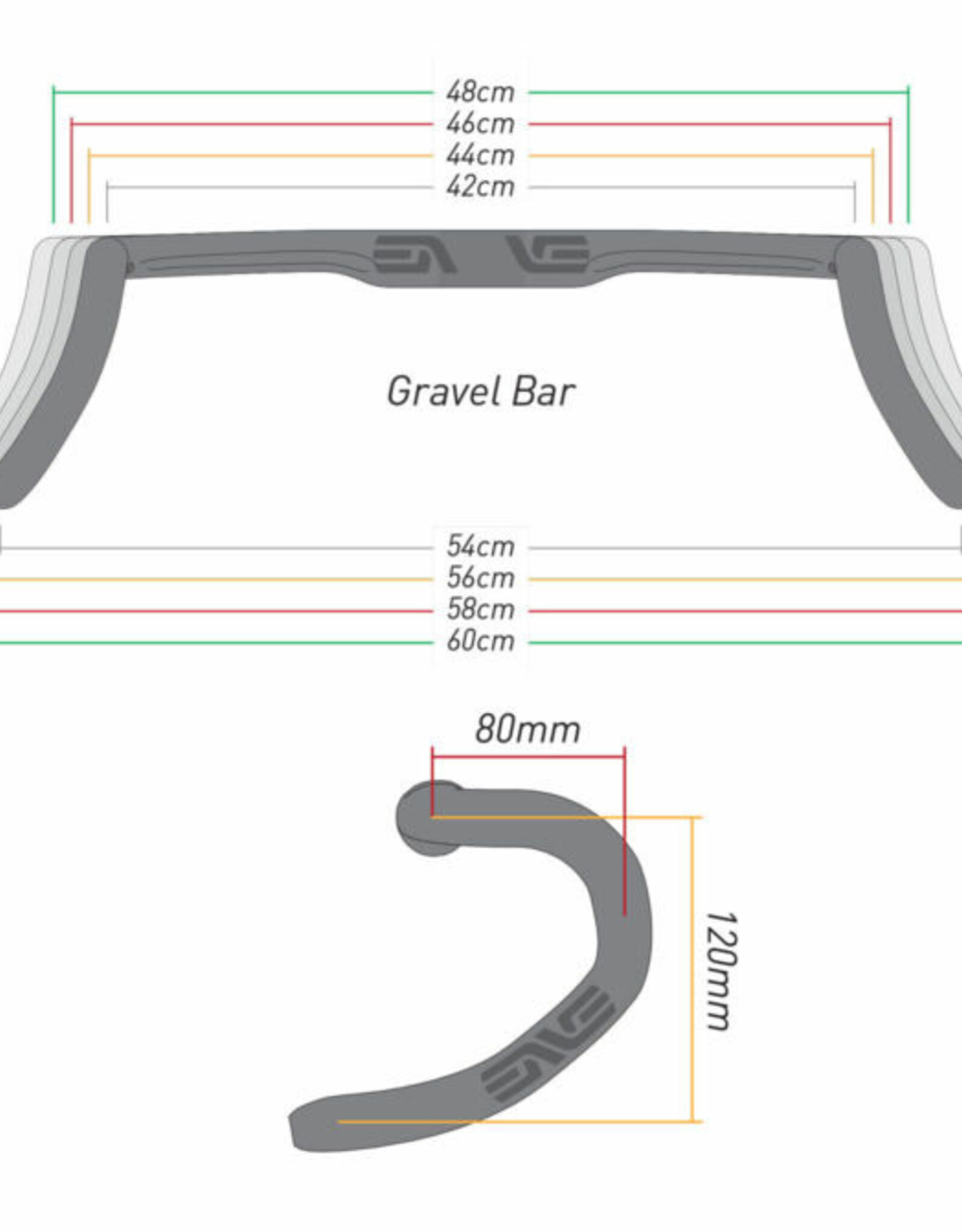 ENVE In-Route Gravel Carbon Handlebar - Fair Wheel Bikes
