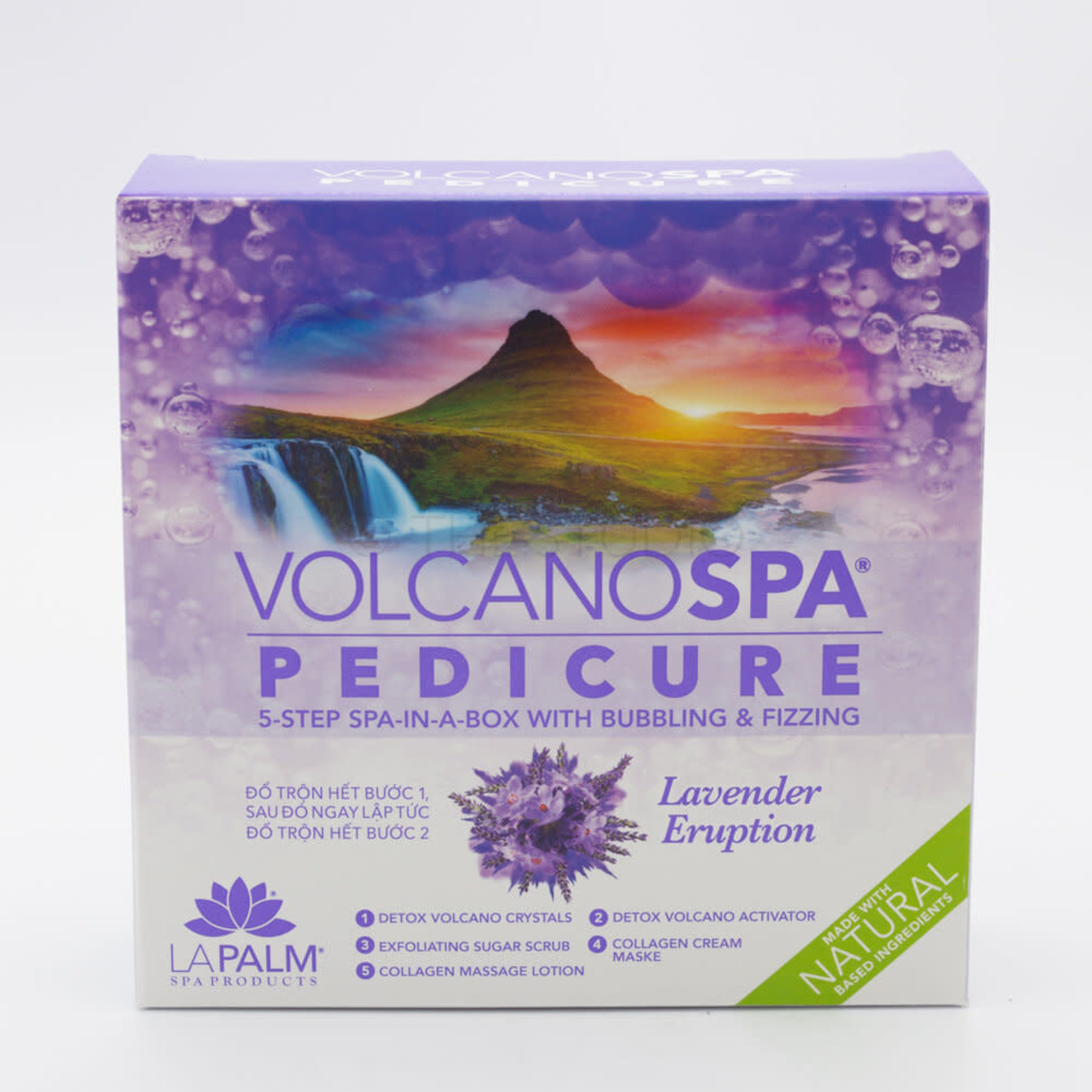 LA PALM Volcano Spa - Pedi Box - Lavender Eruption - 1 ct - The Studio ...