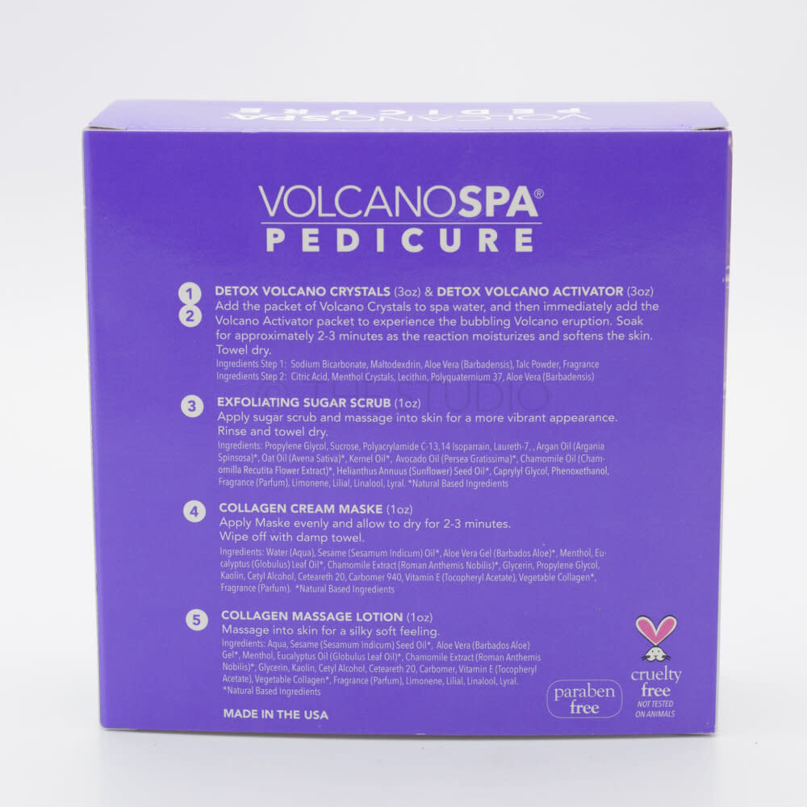 LA PALM Volcano Spa - Pedi Box - Lavender Eruption - 1 ct - The Studio ...