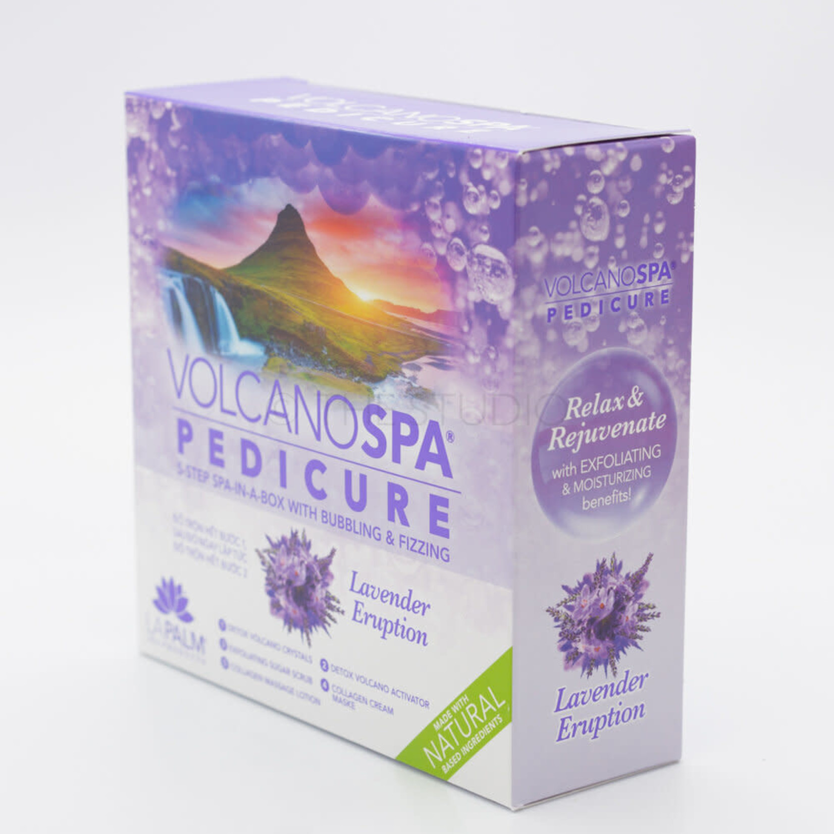 LA PALM Volcano Spa - Pedi Box - Lavender Eruption - 1 ct - The Studio ...