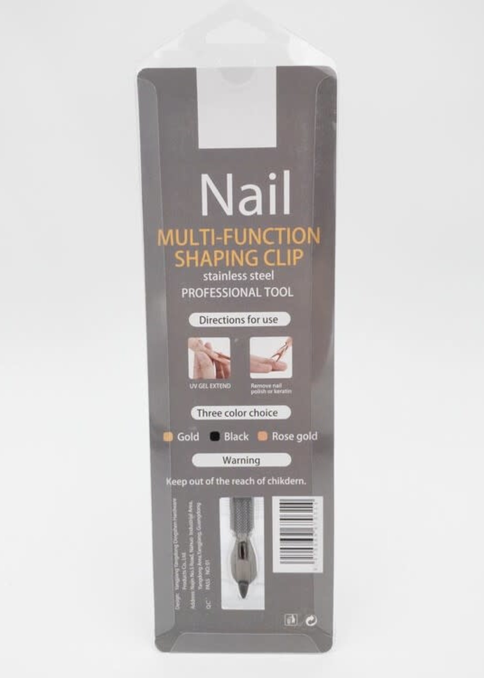 Multi Function Shaping Clip - Pinching Tool - Black - The Studio - Nail ...