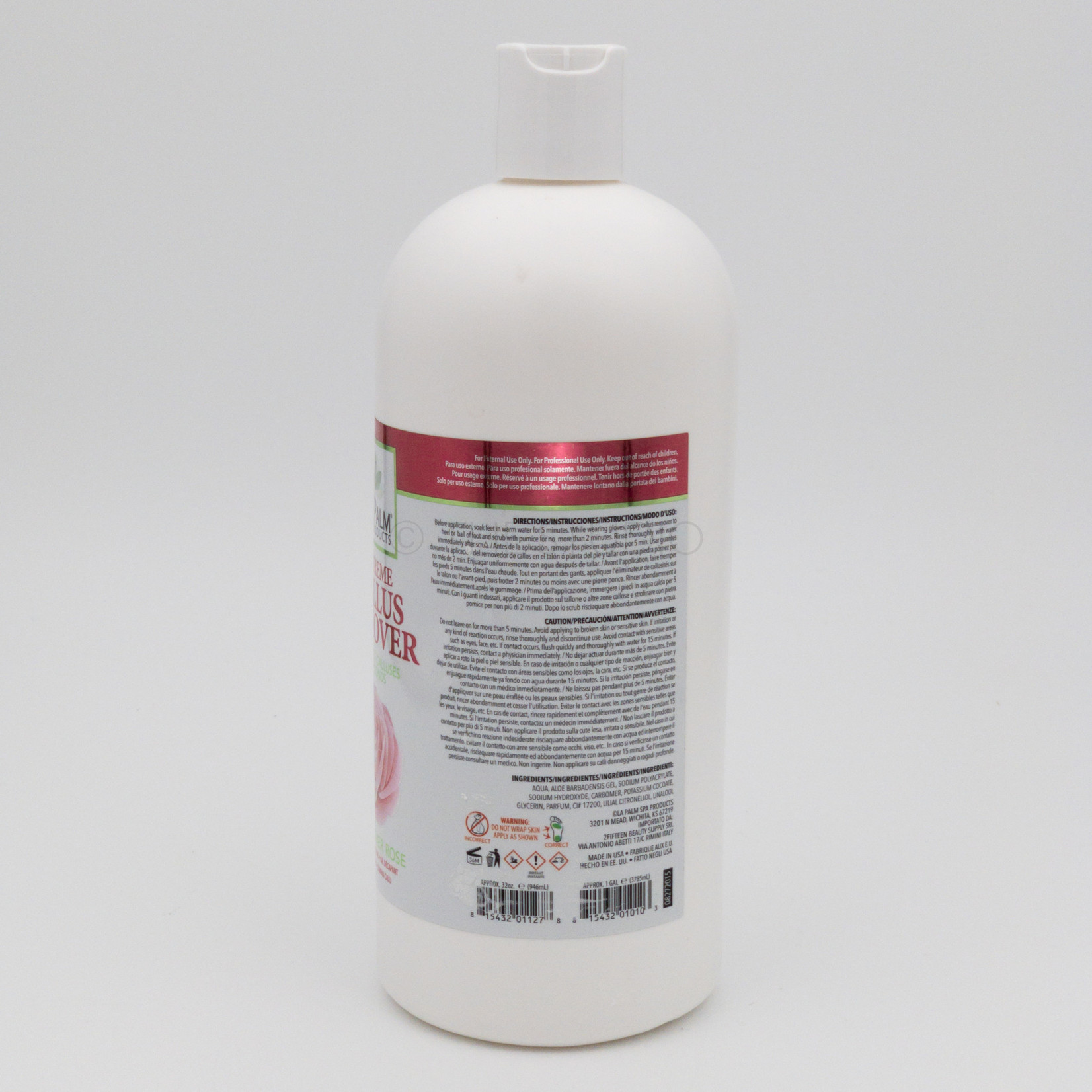 LA PALM La Palm - Callus Remover - 32 oz - FrenchRose - The Studio ...