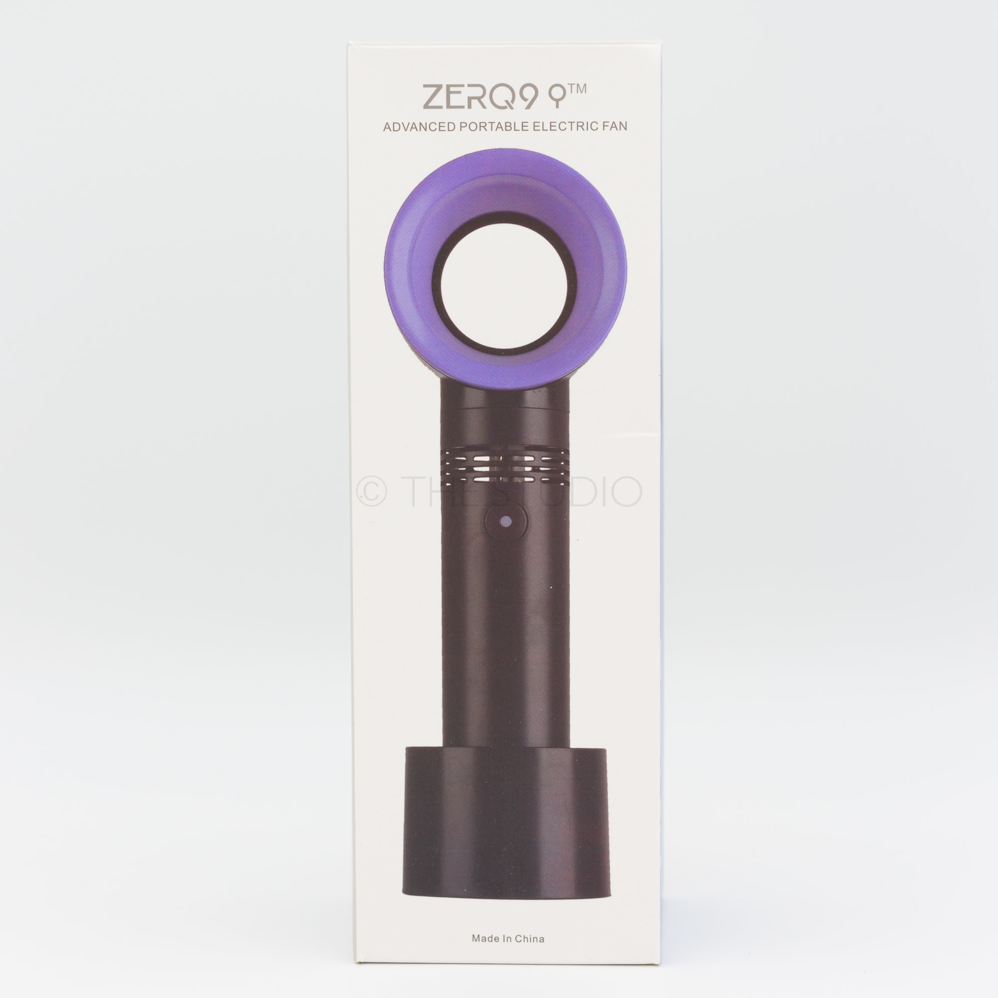 Zero9 Portable Electric Fan - Black - The Studio - Nail and Beauty Supply