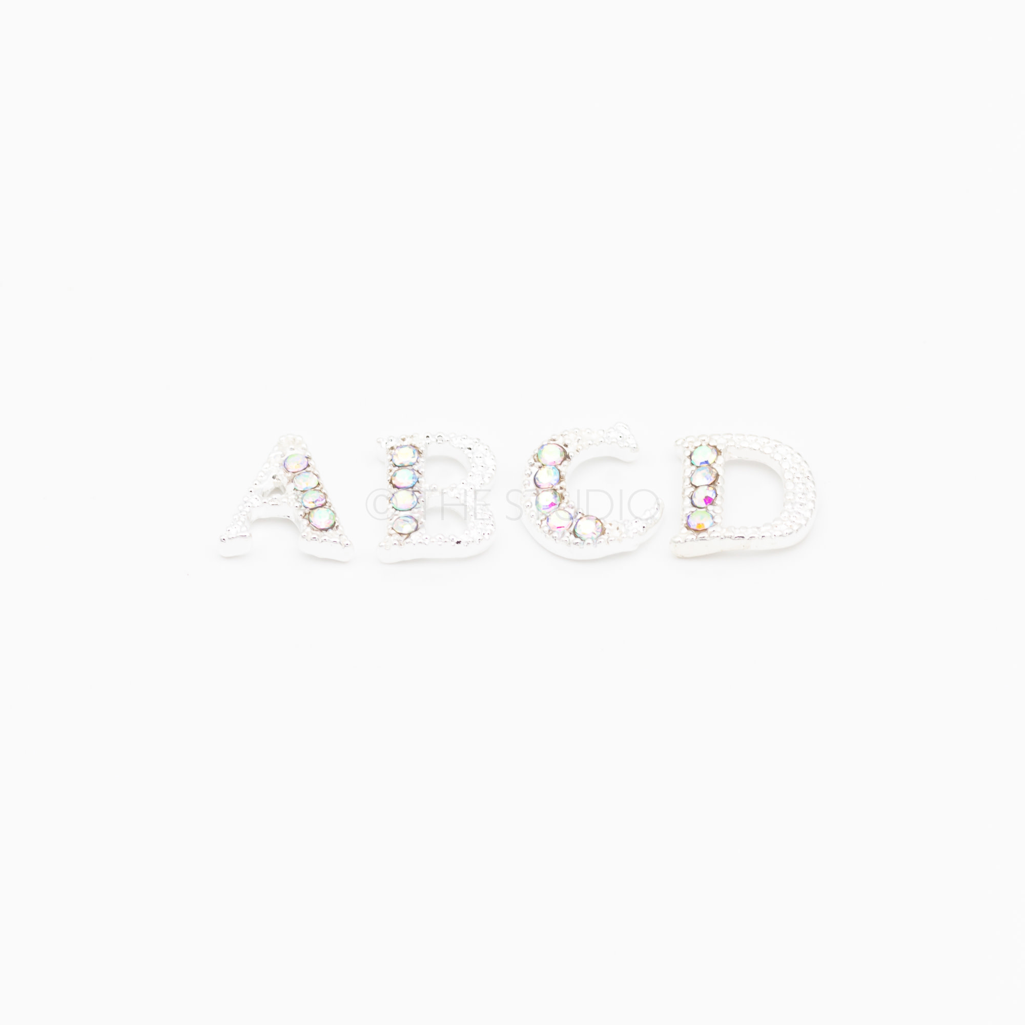 The Studio The Studio - Art Pack #383 - Letter Rhinestone - Silver ...