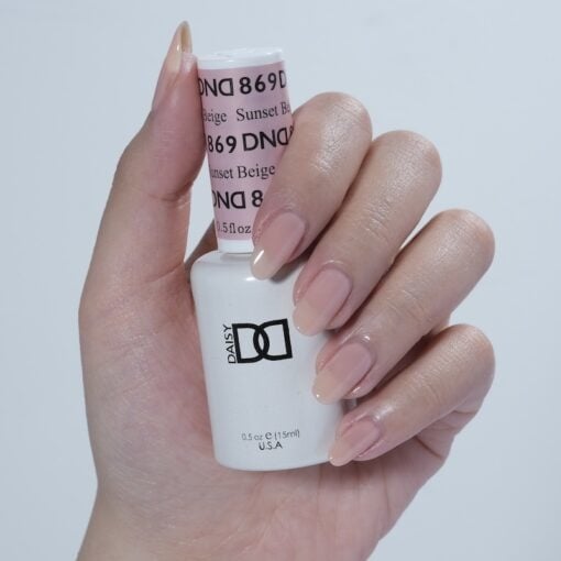 DND - 873 - Inner Peace - DUO Polish - New Sheer Nude Collection