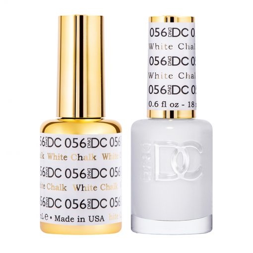 DC - 056 - White Chalk - DUO Polish - The Studio - Nail and Beauty Supply