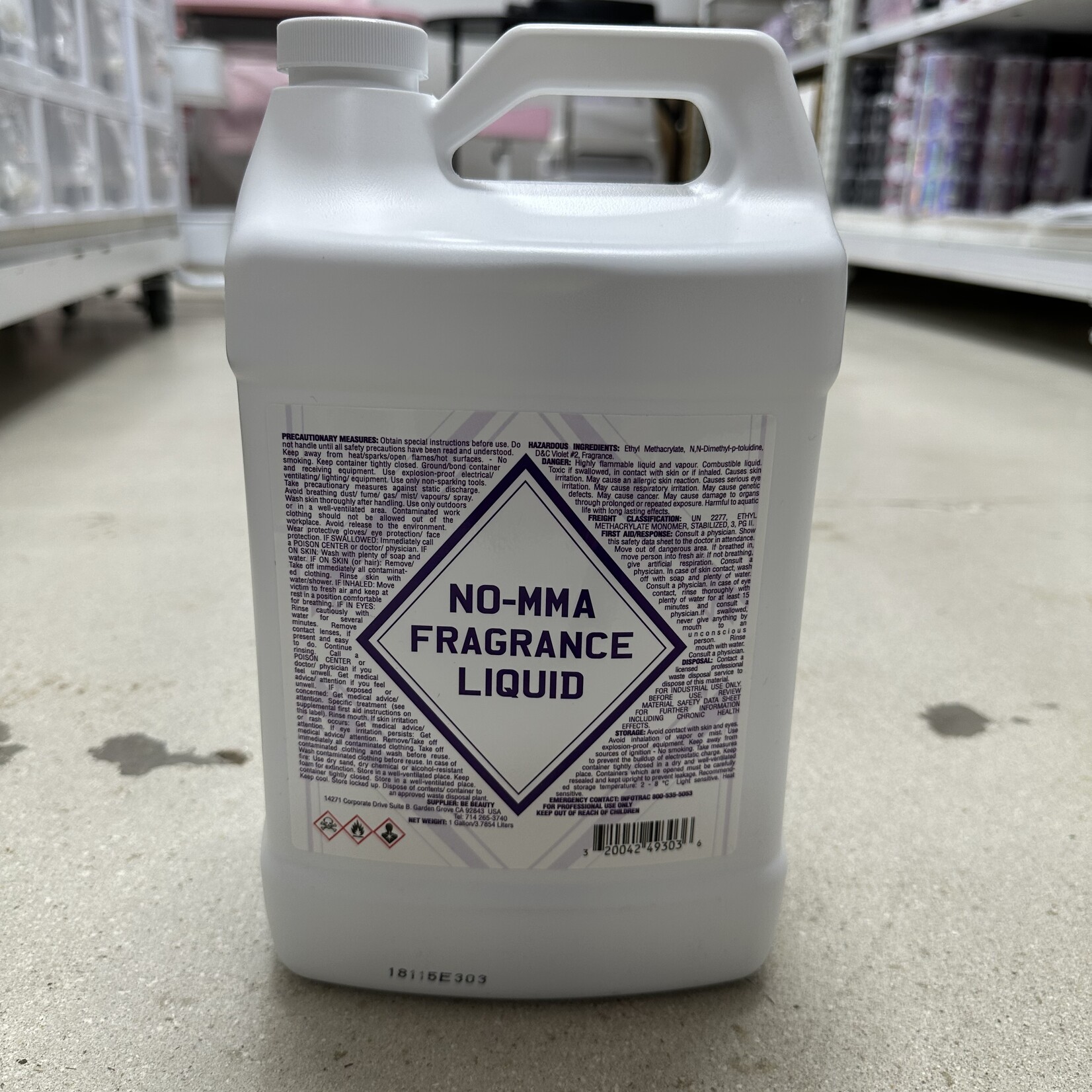 Monomer - No-MMA Fragrance Liquid - 1 gal - The Studio - Nail and ...