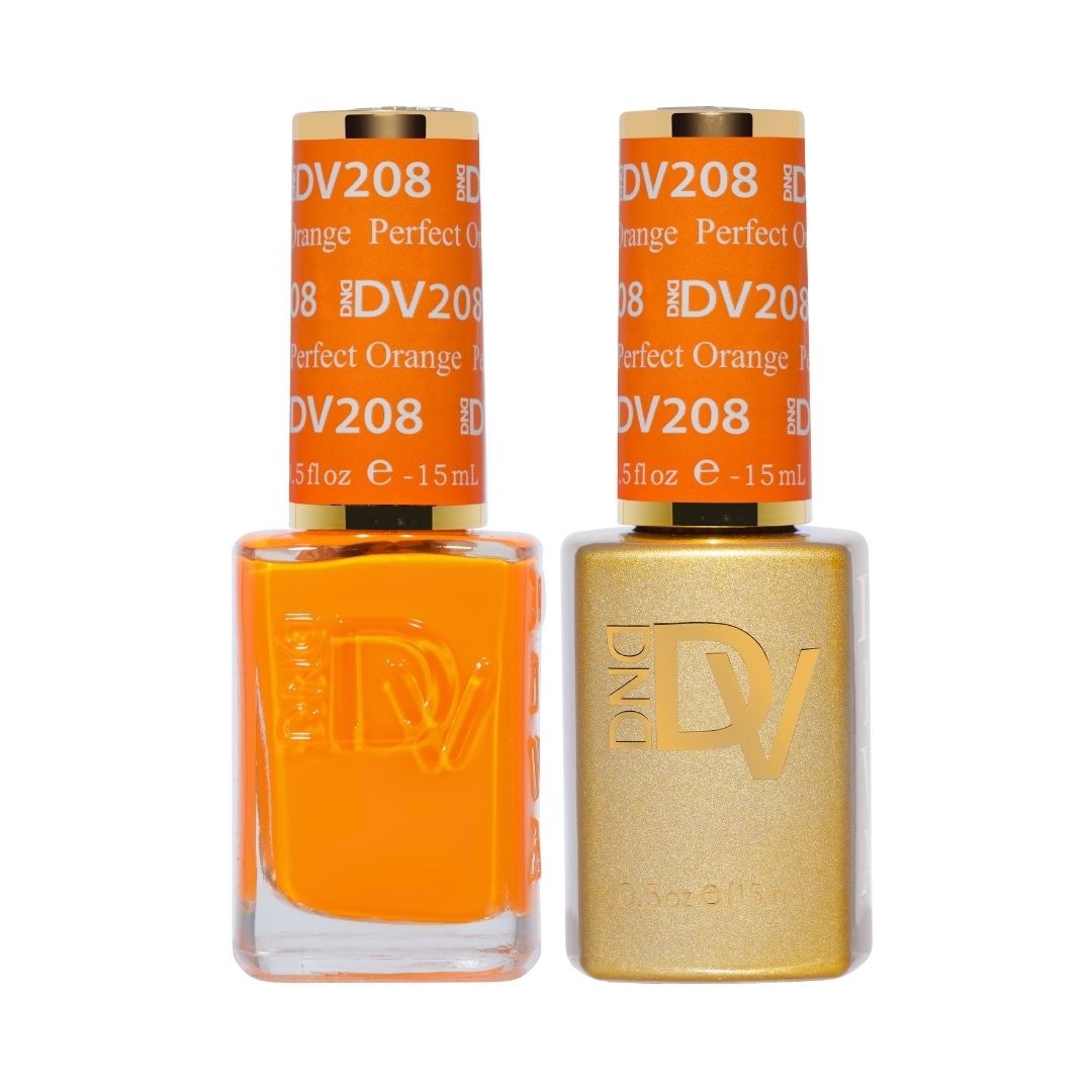 DND DIVA - 208 - Perfect Orange - DUO Polish - Supplier for everything ...