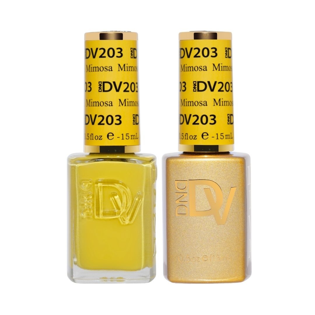 DND DIVA - 203 - Mimosa - DUO Polish - The Studio - Nail and Beauty Supply