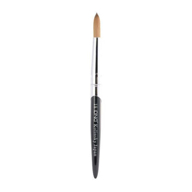 DND DND - Kolinsky Acrylic Brush - Black - #18 - The Studio - Nail and ...