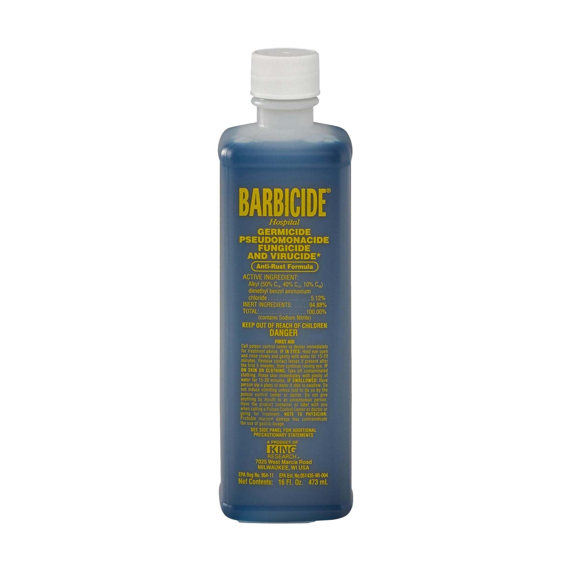 King Research Barbicide - 16 oz - The Studio - Nail and Beauty Supply