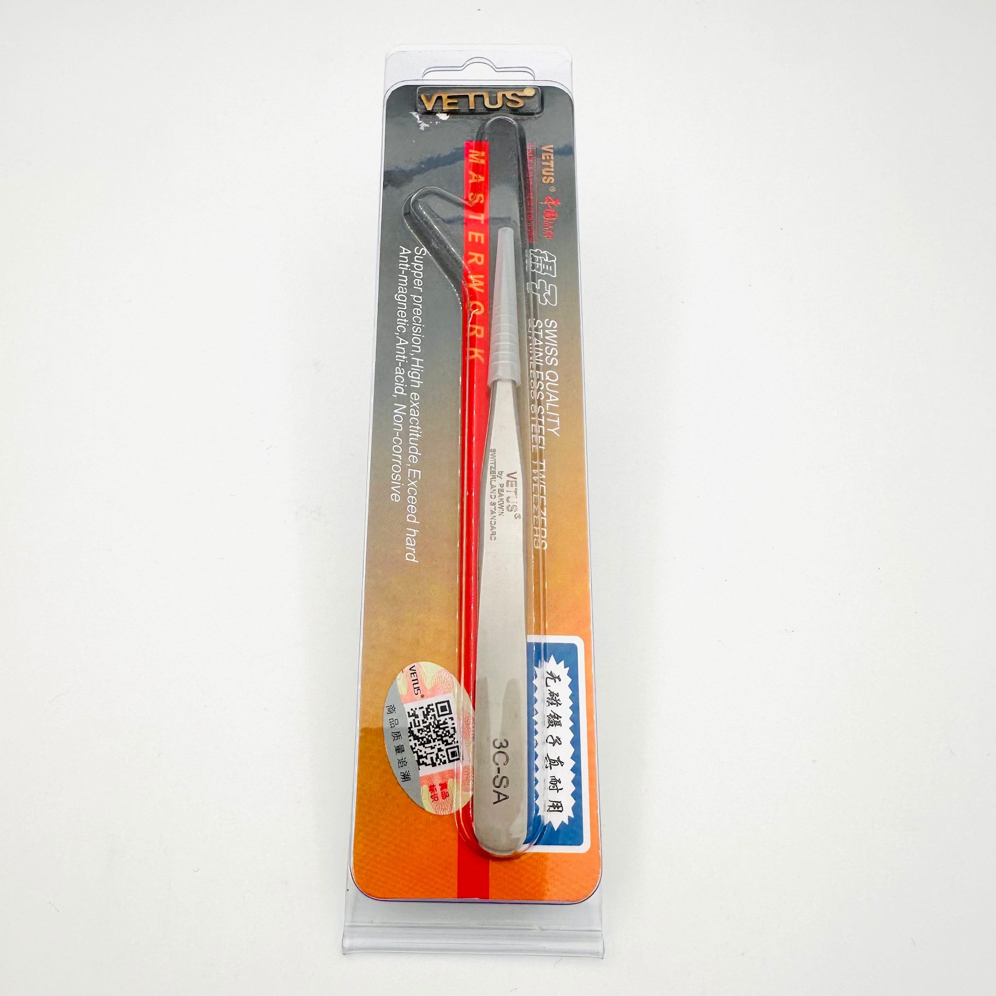 Vetus Vetus - Tweezers Fine Tip - 3CSA - 110mm - The Studio - Nail and ...