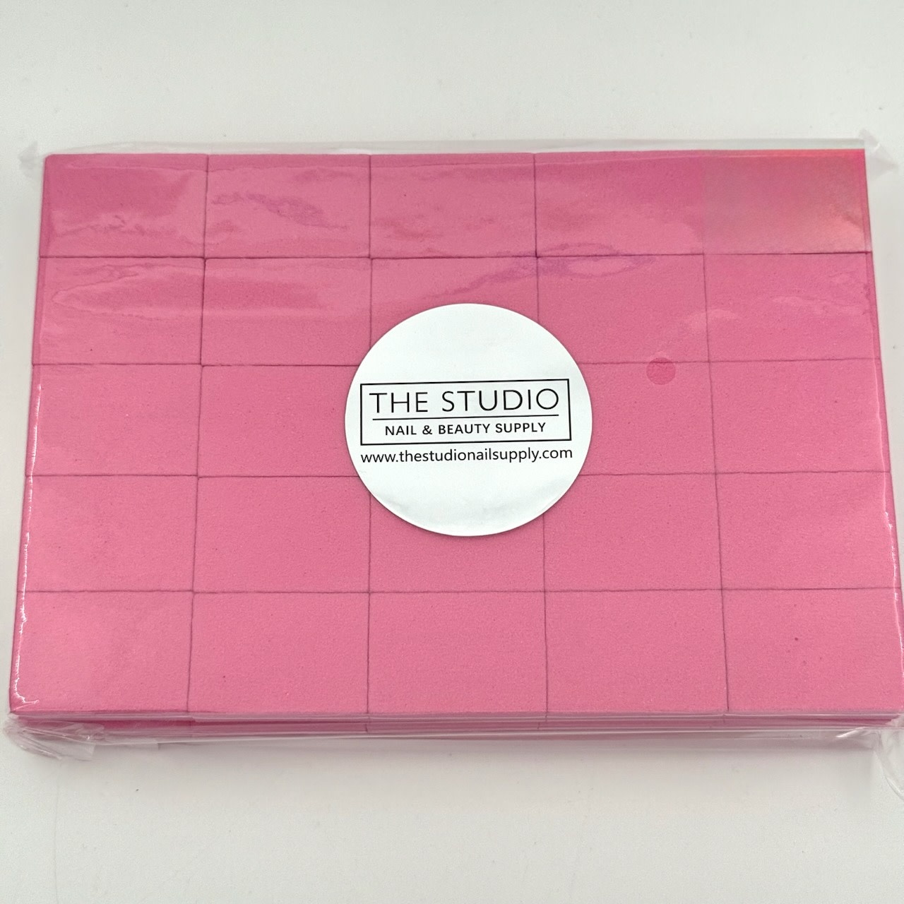 The Studio The Studio - Mini Buffers - Pink - 100/180 Grit - 50 ct ...