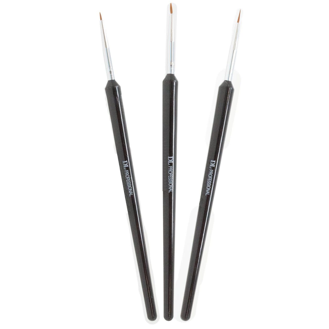 DL Professional DL - Nail Striping Brush Set - 3 piece - DL C502 - The Studio - Nail and Beauty ...