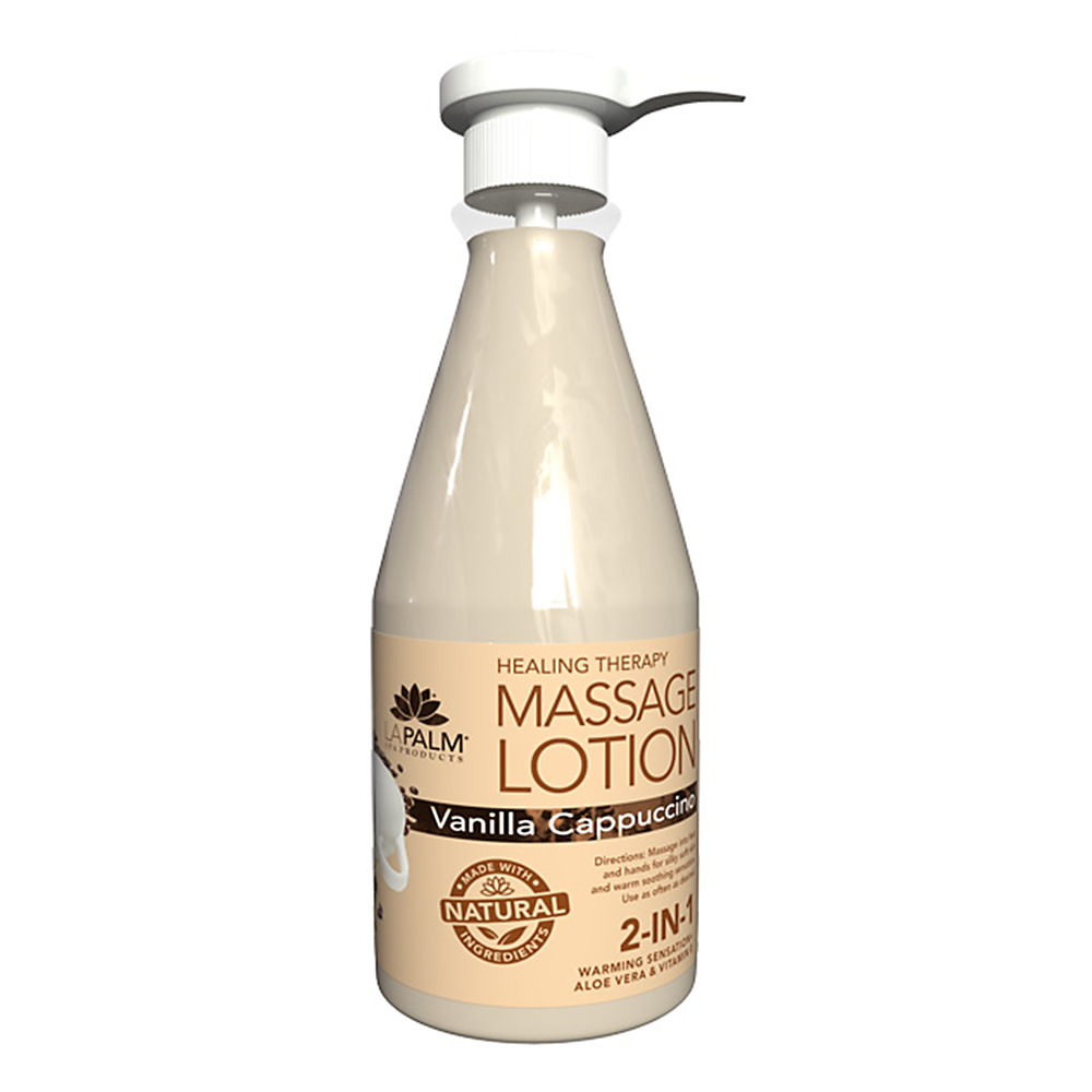 LA PALM La Palm - Massage Lotion - 24 oz - Vanilla Cappuccino - The ...