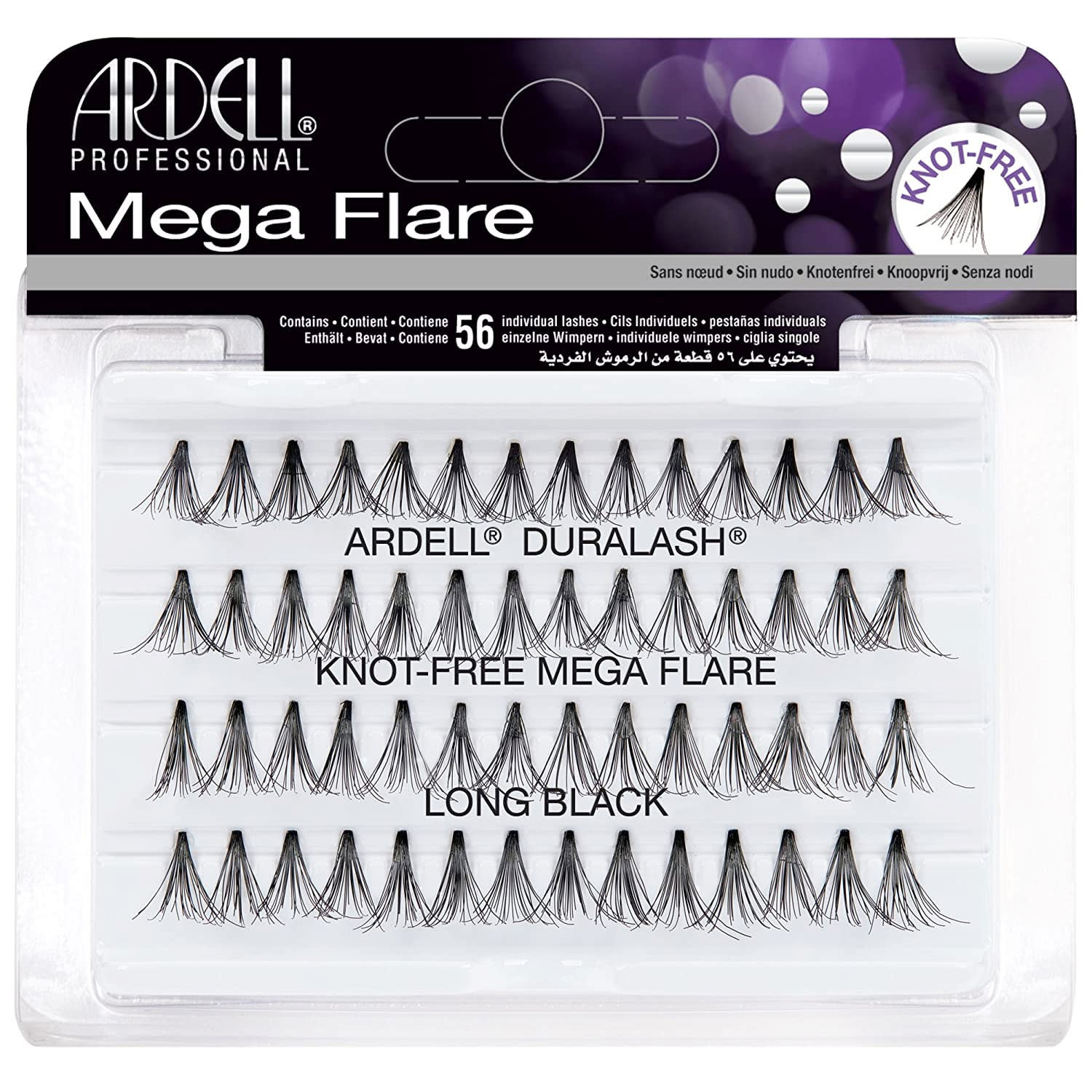 Ardell Ardell - Mega Flare - Knot-Free Mega Flare - Long Black - The ...