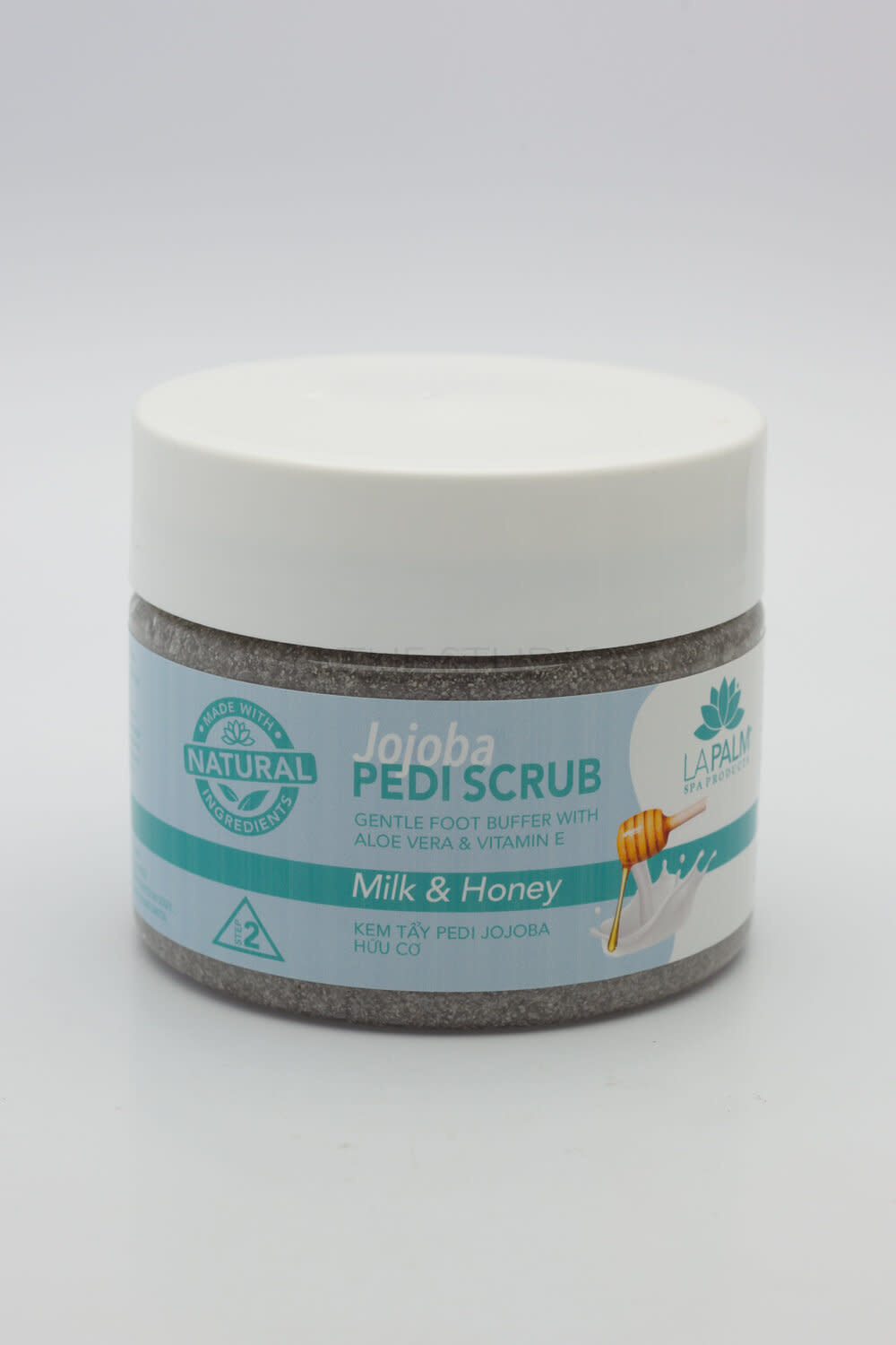 LA PALM La Palm - Step 2 - Jojoba Pedi Scrub - 12 oz - Milk Honey - The ...