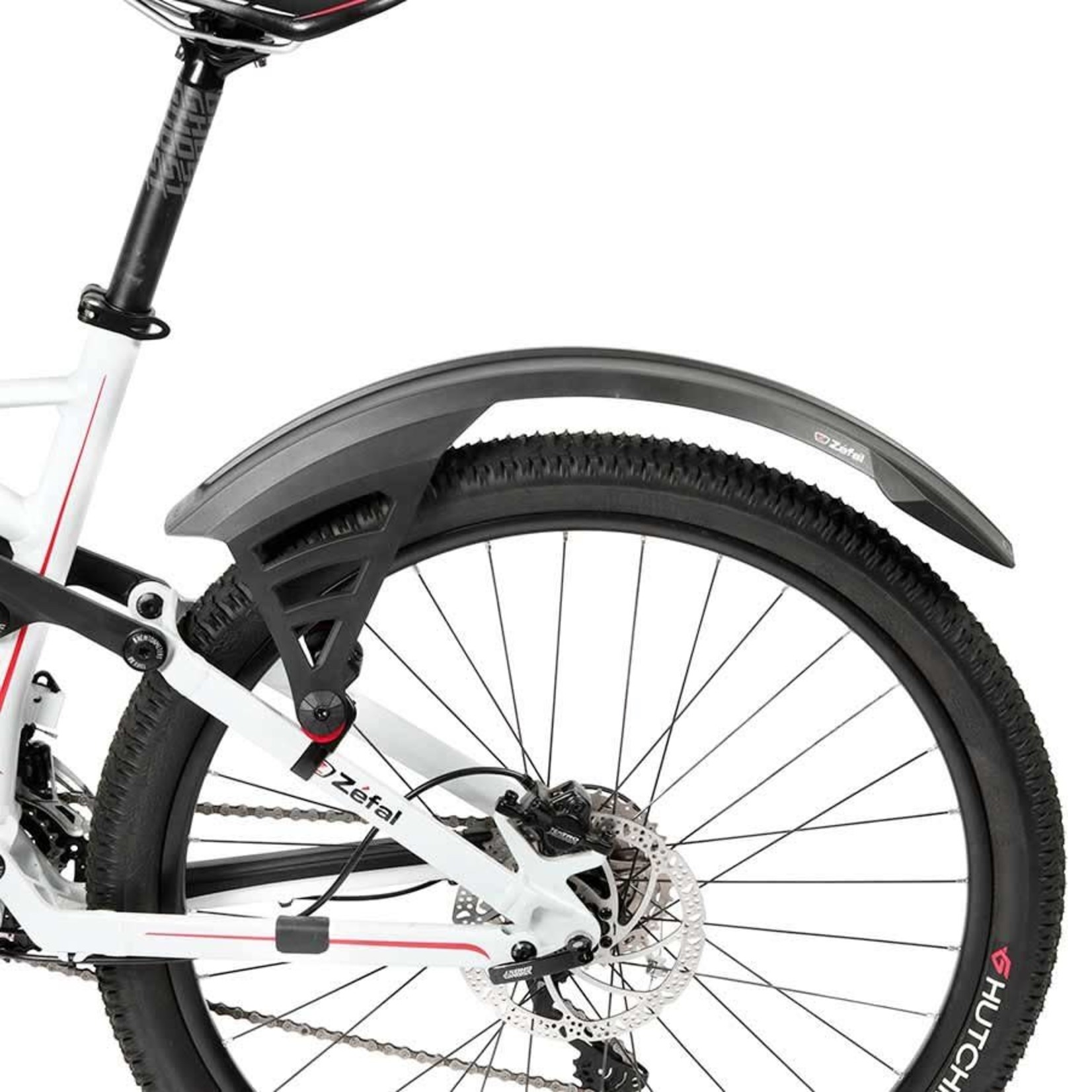 Zefal, Deflector RS75, Rear Fender, 27.5'' - 29'', Black - Bishop's ...