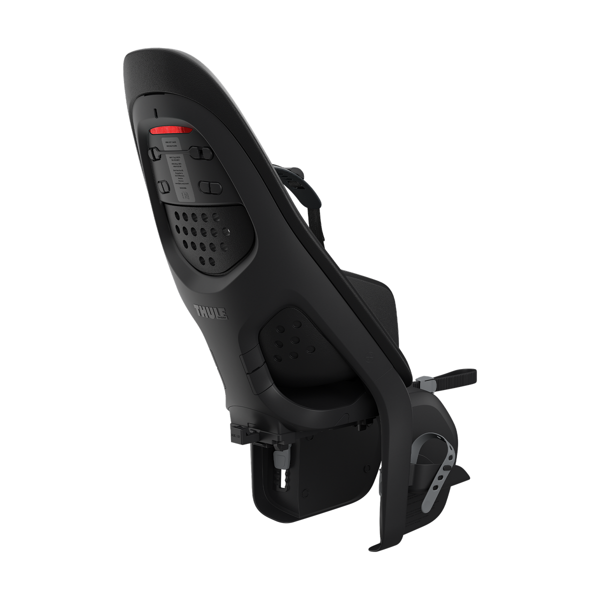 Thule Yepp Maxi 2 Child Bike Seat - MIK HD Rack Mount, Midnight Black ...