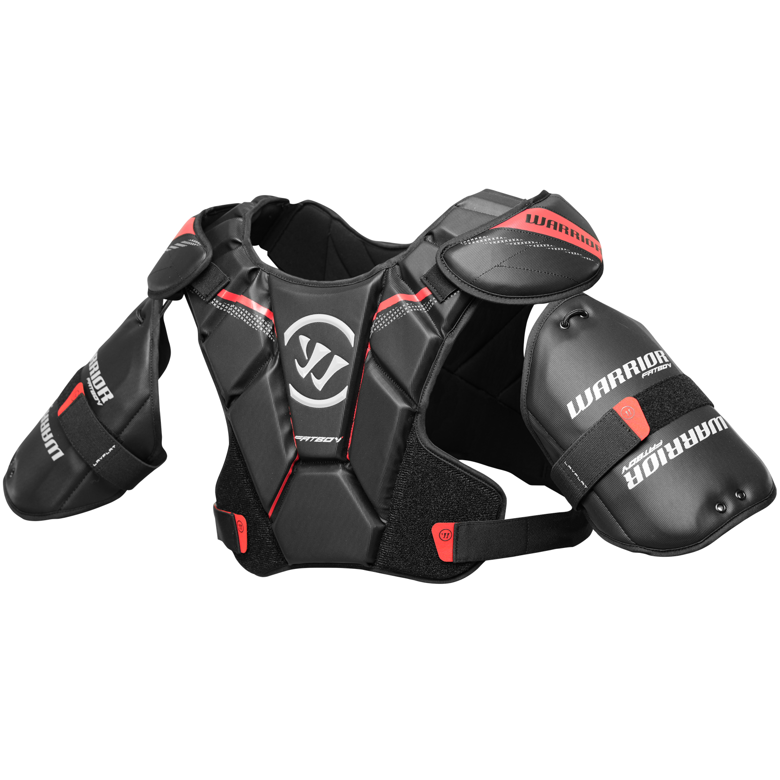 Warrior Fatboy Lacrosse Shoulder Pads Senior (FBSP4) - Hometown Sports ...