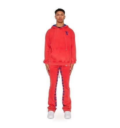 VALABASAS FLEECE "THE WORLD" RED ROYAL - Private Stock