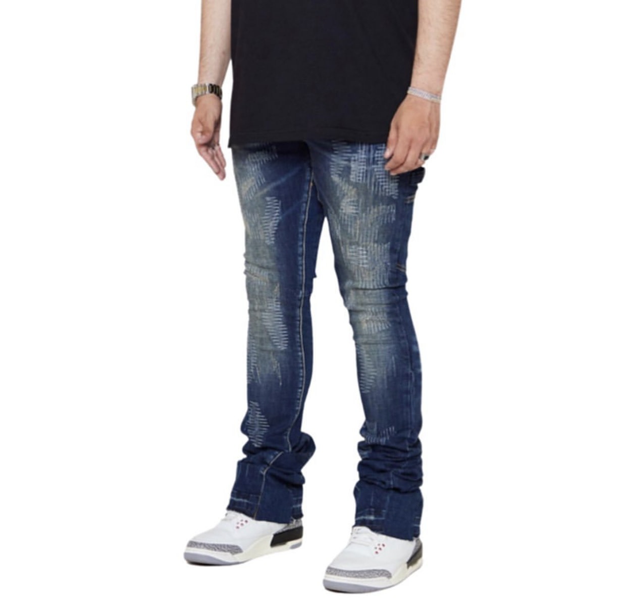 VALABASAS VALABASAS "RIDGES" DENIM SUPER STACKED - Private Stock