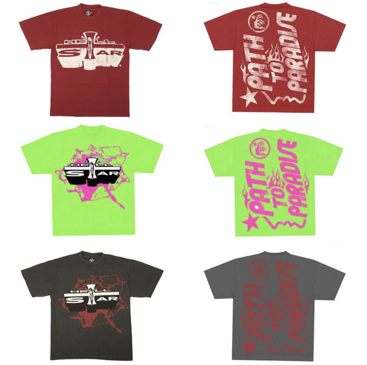 HELLSTAR Hellstar Jesus Emblem Tee - Private Stock