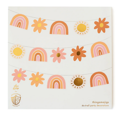 Boho Rainbow Banner - Rock Paper Scissors