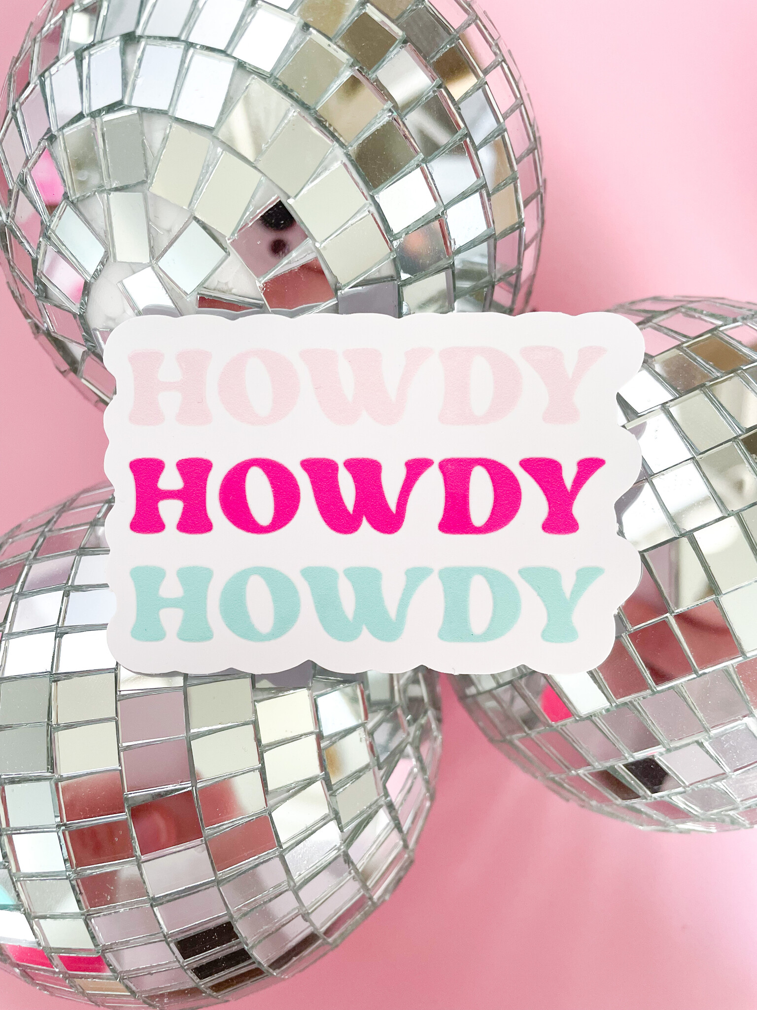 Howdy Howdy Howdy Sticker - Rock Paper Scissors