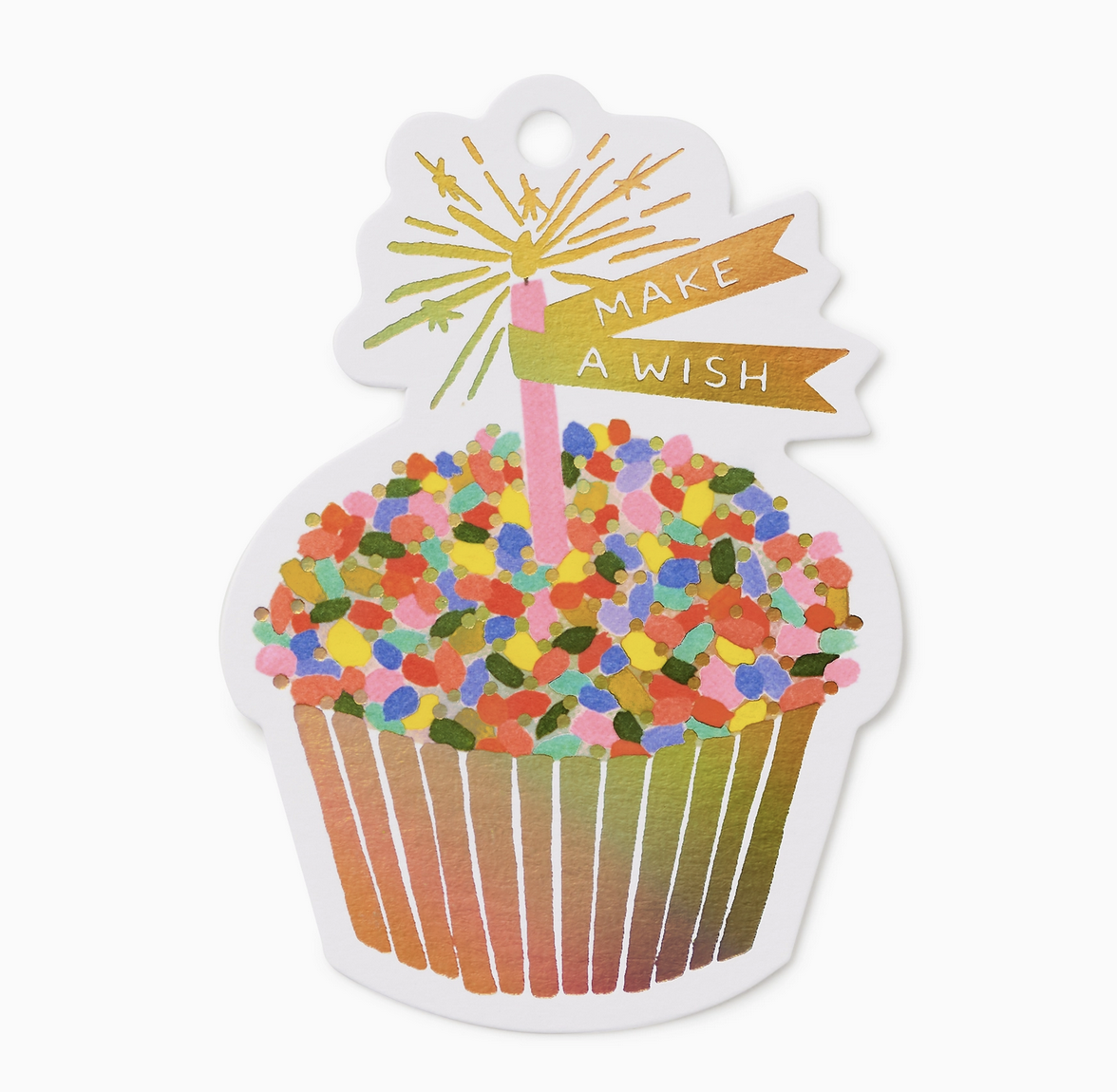 Pack of 8 Cupcake Gift Tags - Rock Paper Scissors