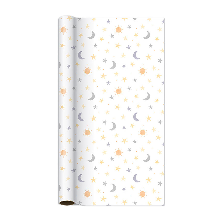 Sun Moon Stars Roll Wrap - Rock Paper Scissors