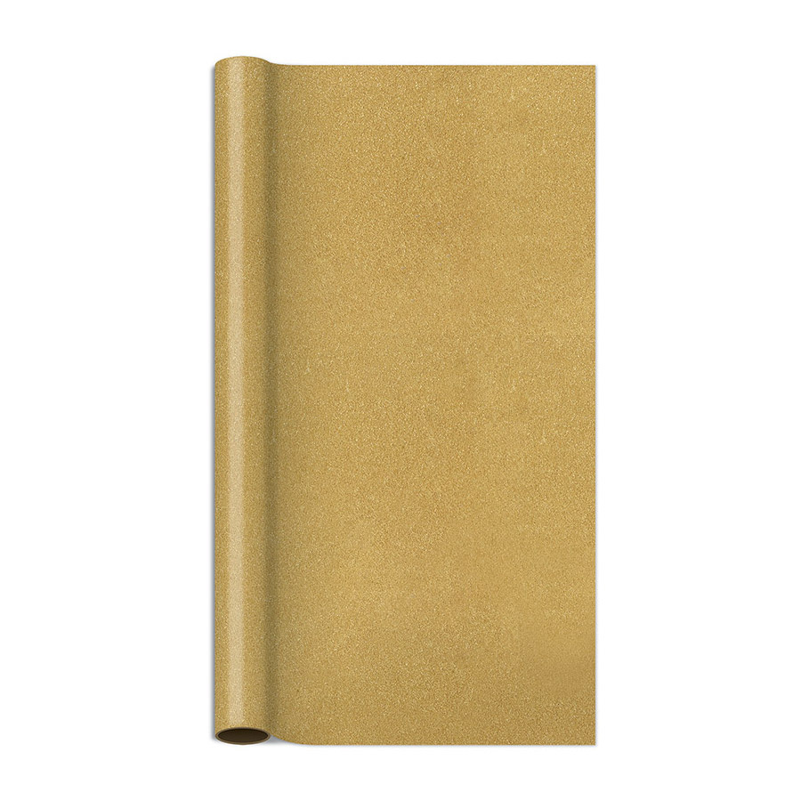 Glitter Glam Gold 8FT Jumbo Roll Wrap - Rock Paper Scissors