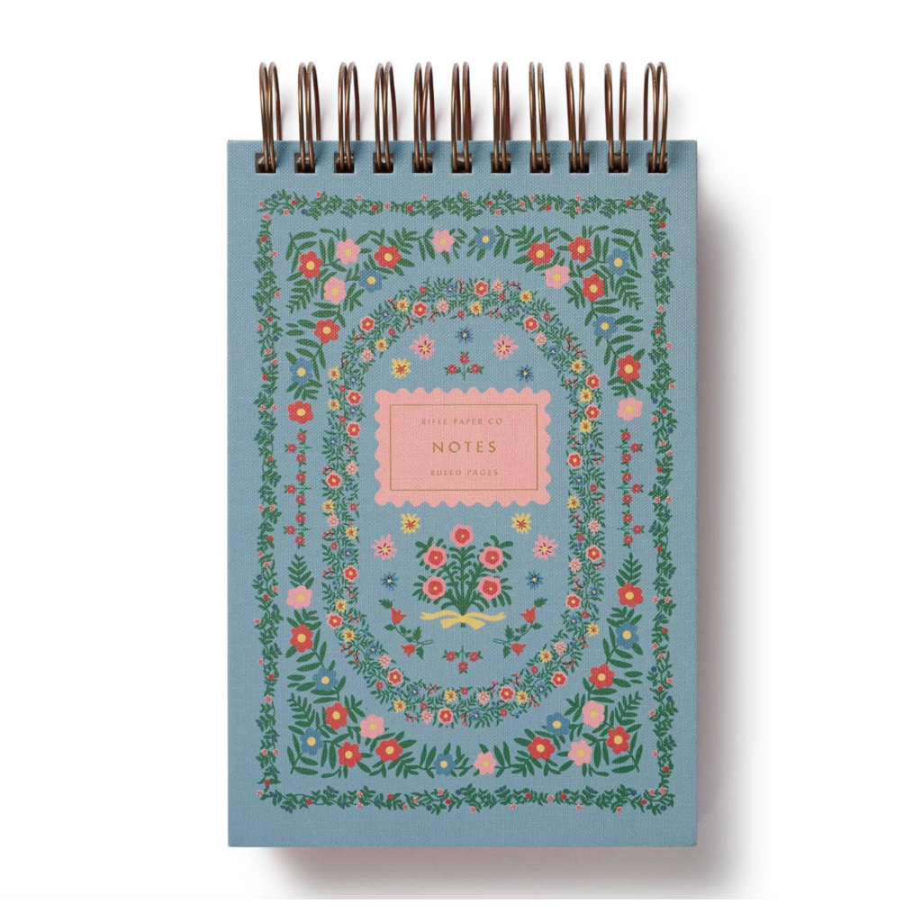 Rosette Desktop Spiral Notepad - Rock Paper Scissors