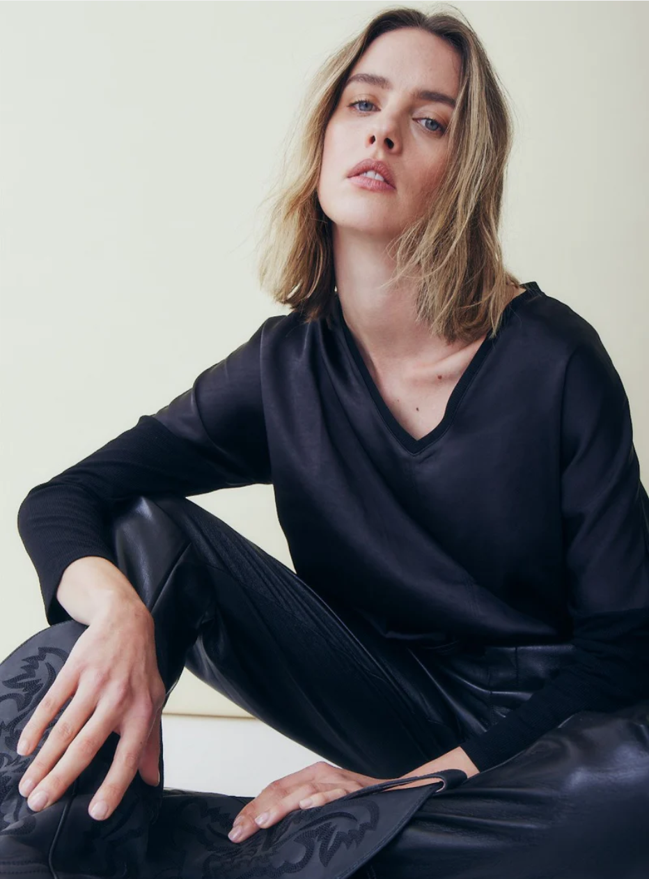 Melissa Nepton - Cindy Top FW25 - Vêtements Kiva Inc.