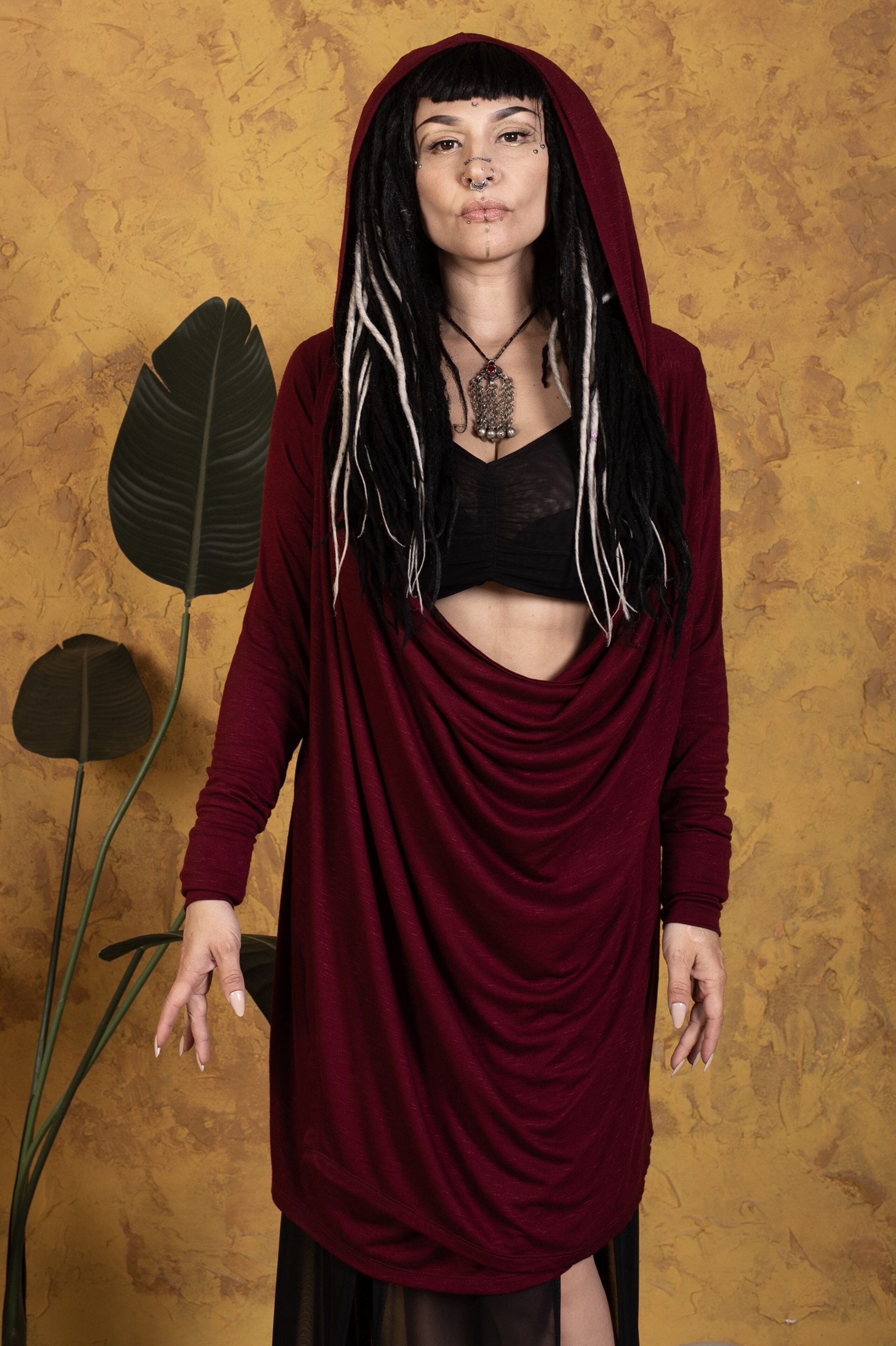 Hooded Mantle Wrap - Opal Moon Designs