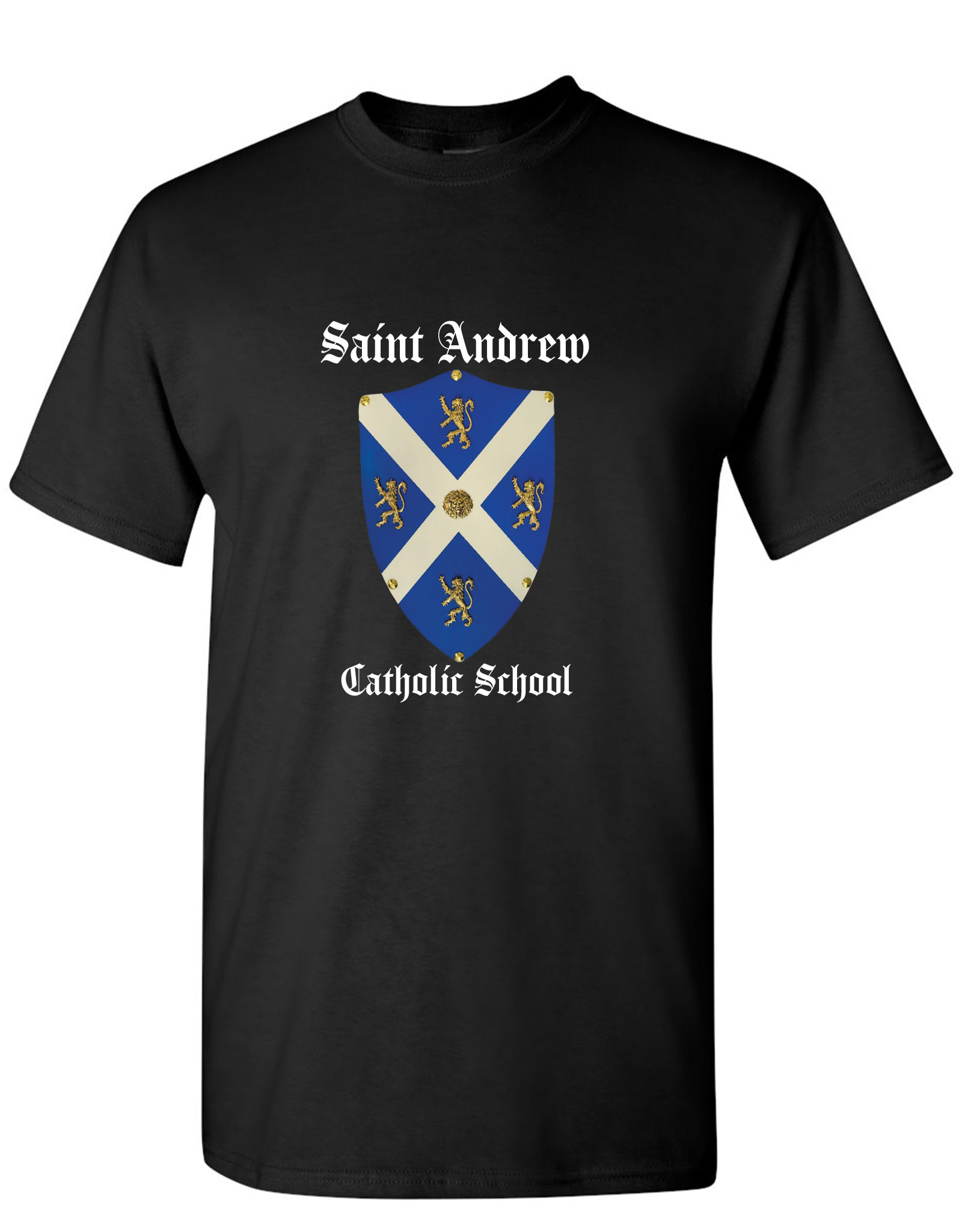 Saint Andrew Catholic School Shield - Spirit Shirt, Unisex - Saint Paul ...
