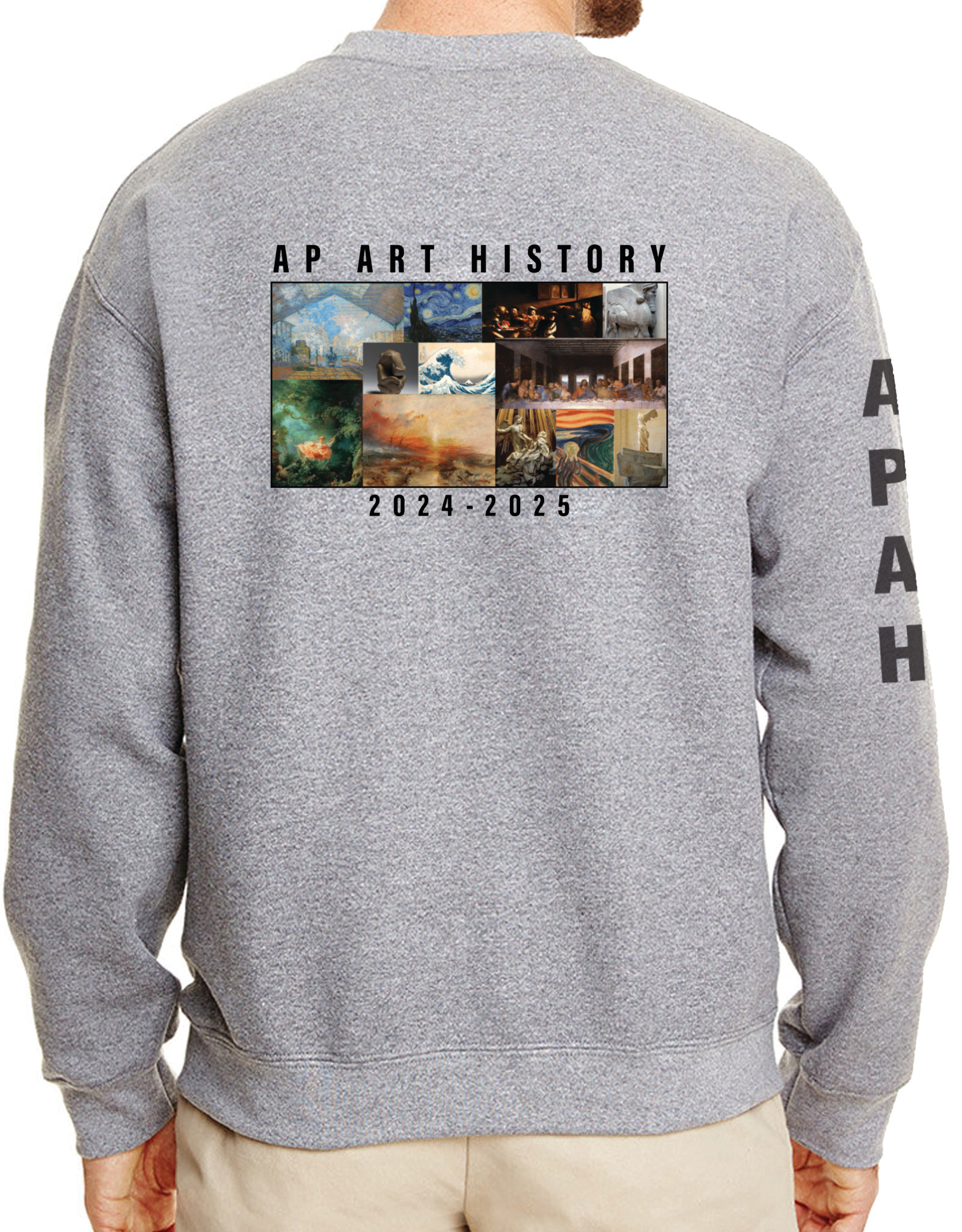 Custom JD AP Art History Unisex Long Sleeve Shirt, Gray - Saint Paul's ...