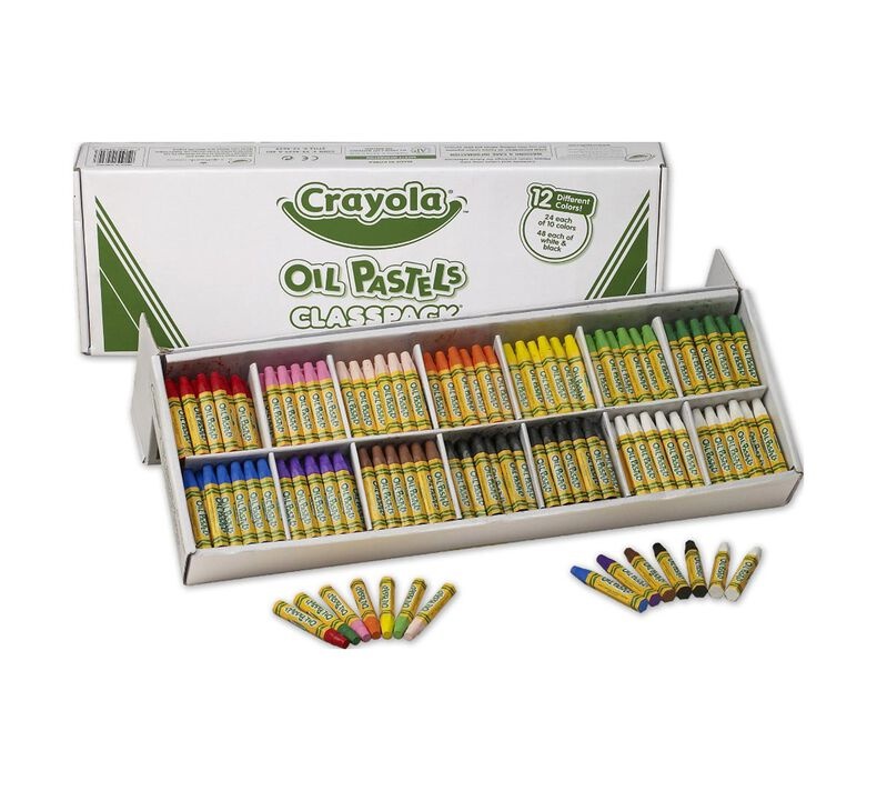 CRAYOLA CLASSPACKS OIL PASTELS 336 COUNT ASSORTED - Artist Corner