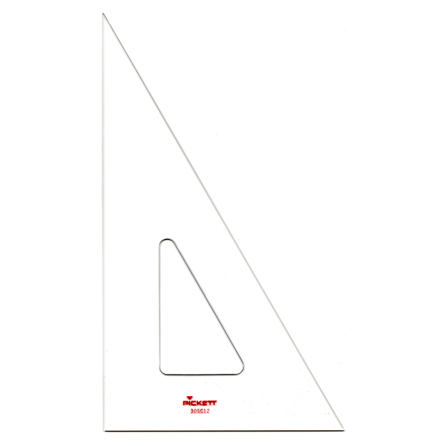 Pickett Acrylic Triangle | Clear Precision Tool for Drafting & Design ...
