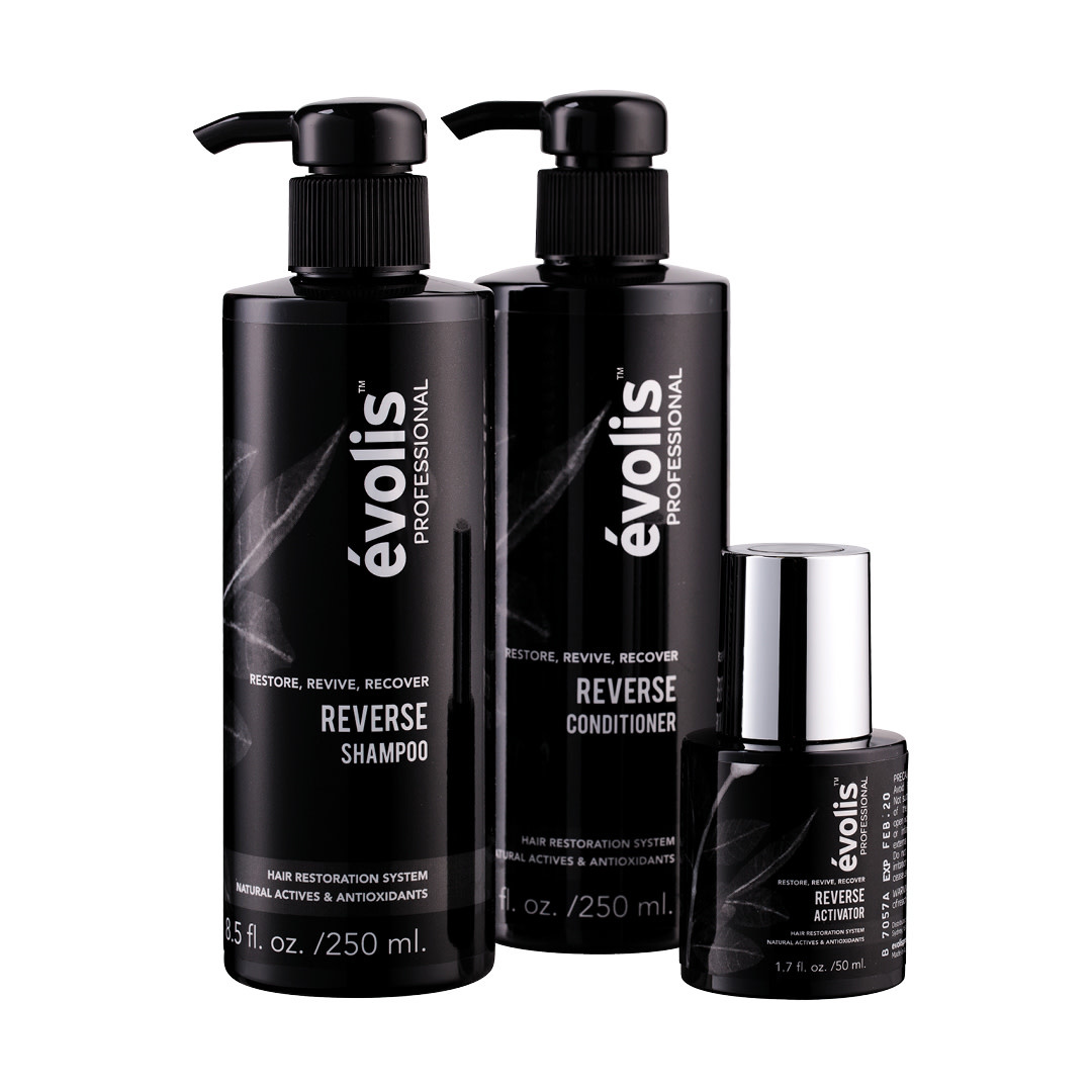 Evolis Reverse Restoration 3 Step System Pack - EV Hair and Beauty
