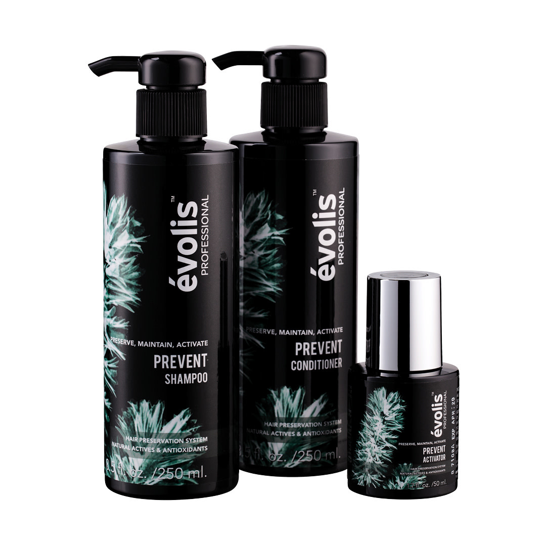Evolis Prevent Preservation 3 Step System Pack - EV Hair and Beauty