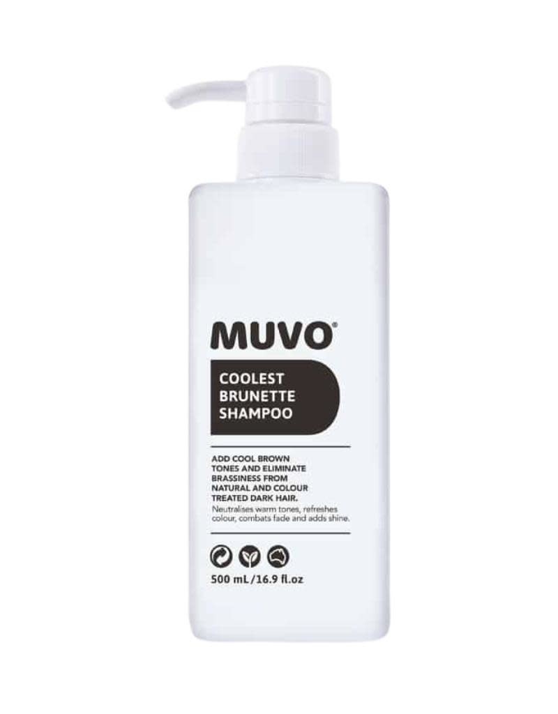 MUVO Coolest Brunette Shampoo 500ml - EV Hair and Beauty