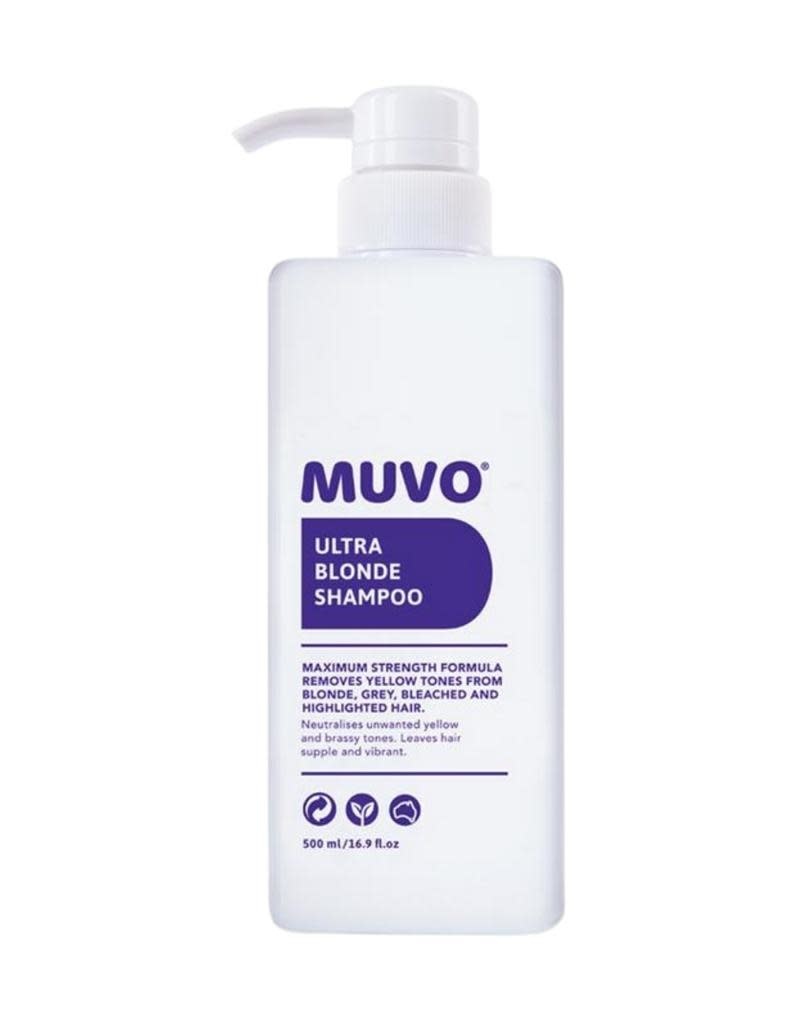 MUVO Ultra Blonde Shampoo 500ml - EV Hair and Beauty