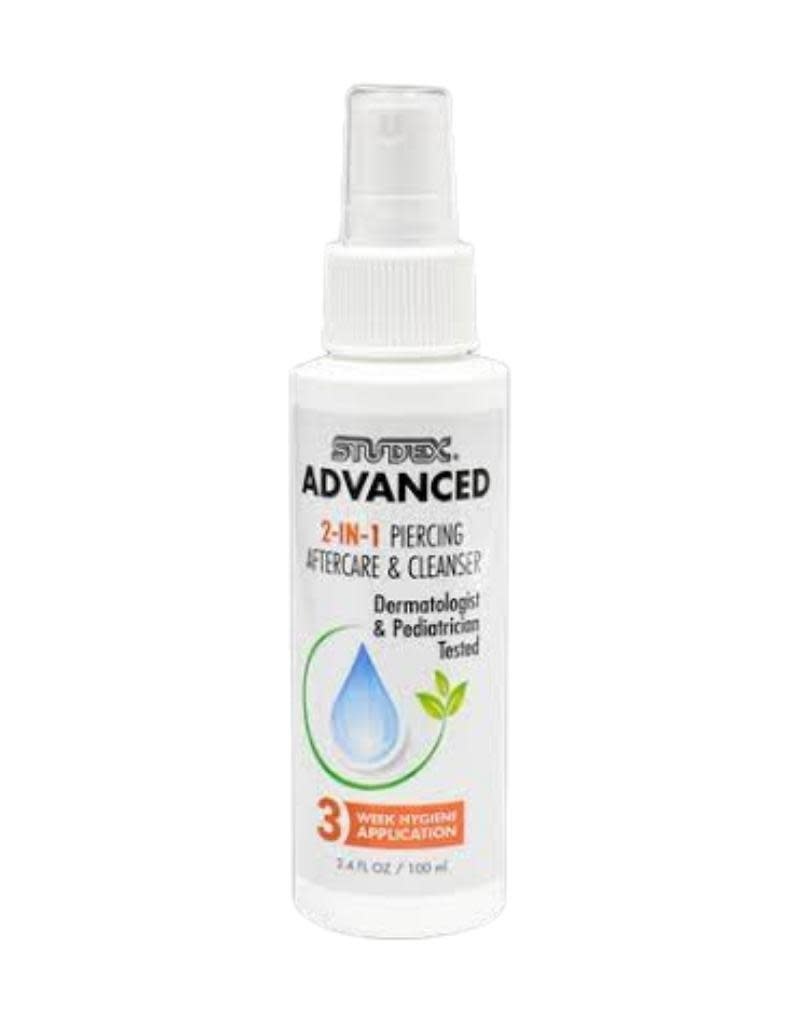 Studex Advanced 2-In-1 Aftercare & Cleanser Spray 100ml - EV Hair and ...
