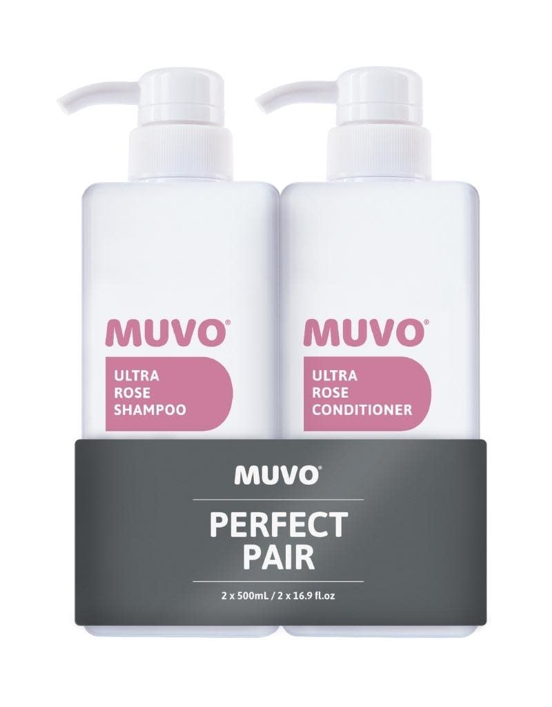 MUVO Ultra Rose Perfect Pair 500ml - EV Hair and Beauty