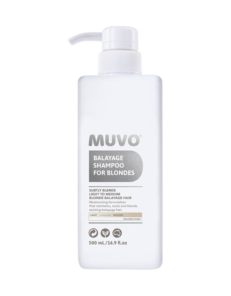Muvo Balayage Shampoo For Blondes 500ml - EV Hair and Beauty