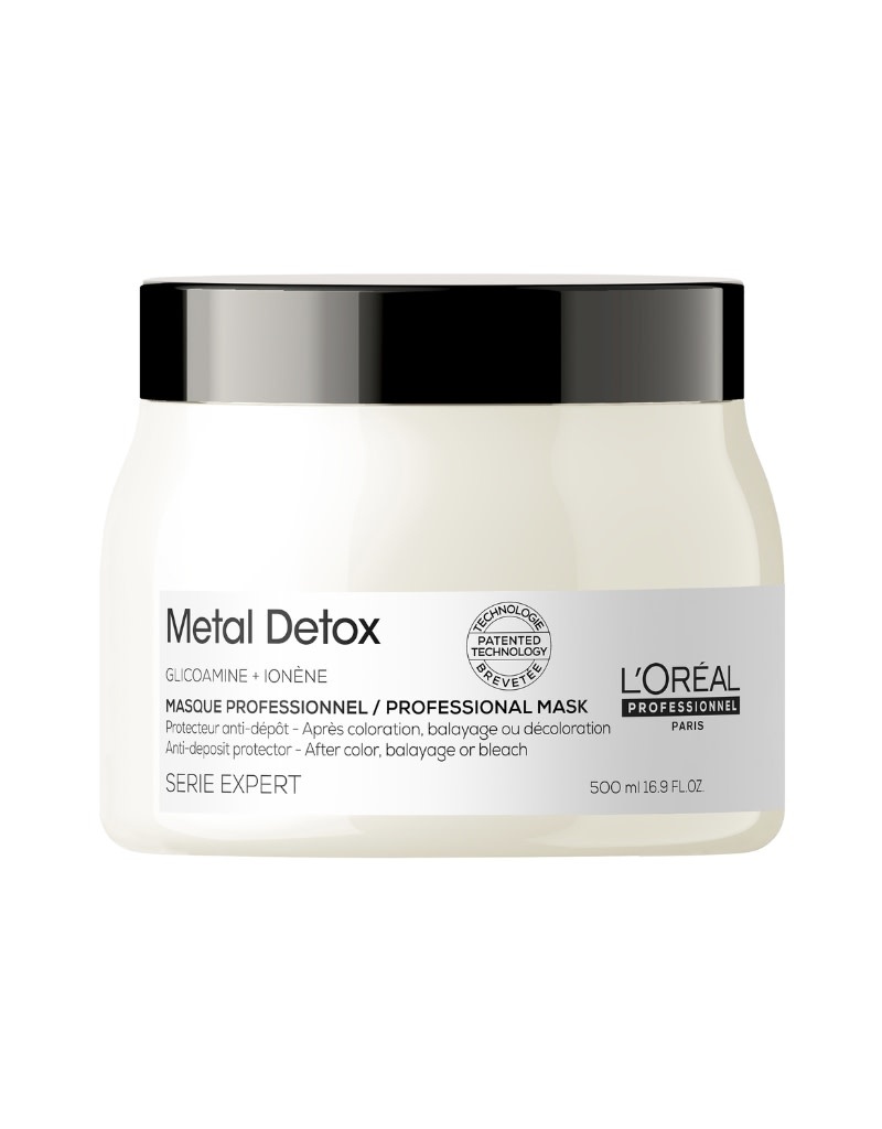 Loreal Serie Expert Metal Detox Mask 500mL - EV Hair and Beauty