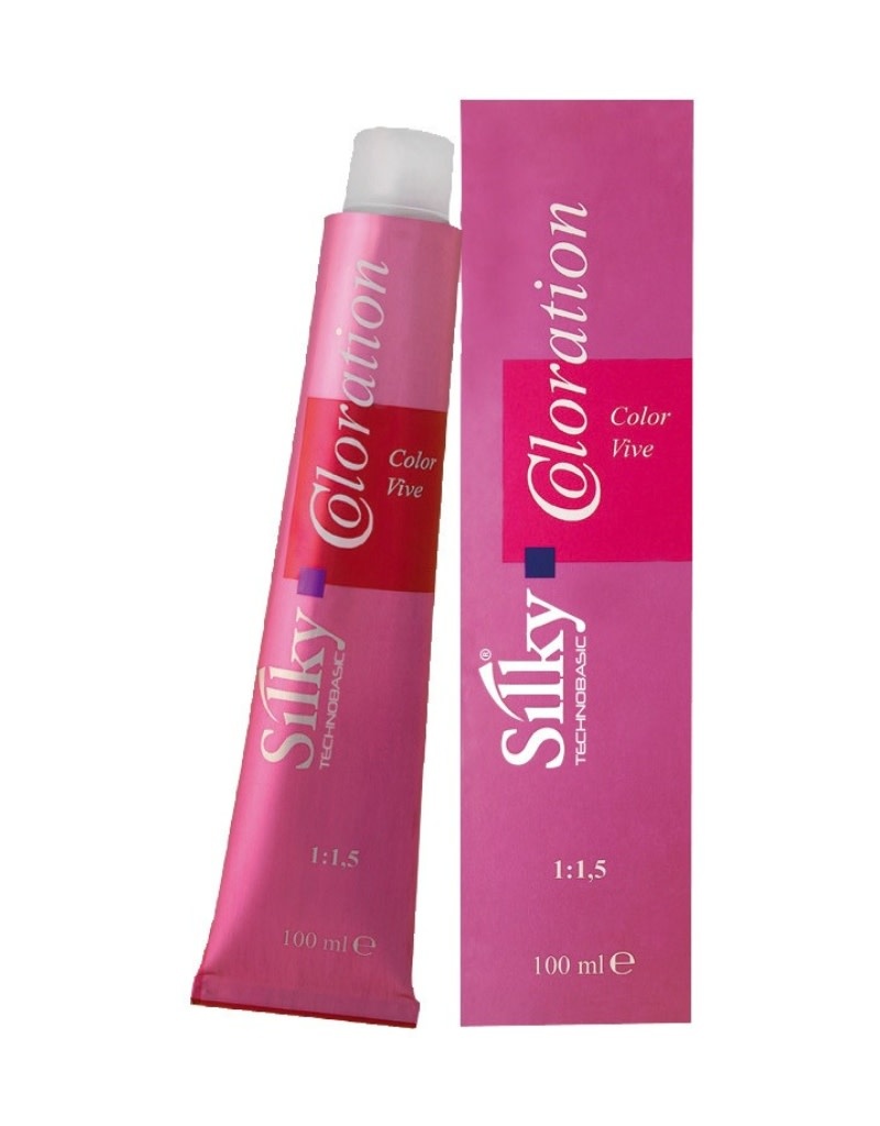 Silky Coloration Hair Colour 4.45 100ml - EV Hair and Beauty